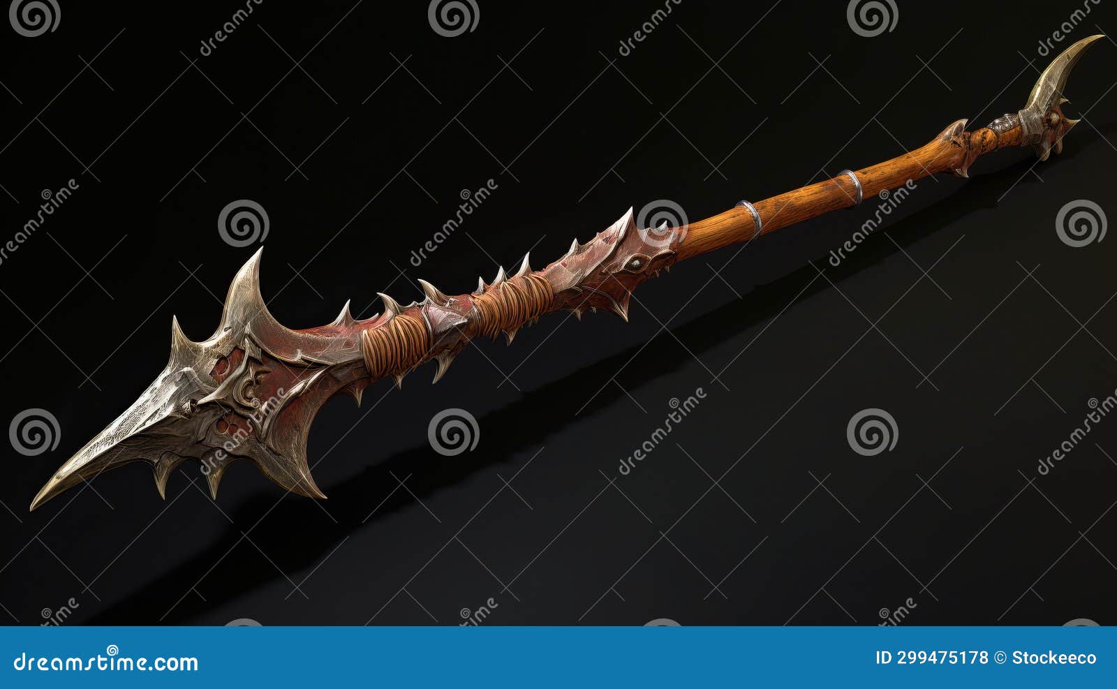 Wooden Textural Paint Effects Weapon: Detailed and Intricate ...