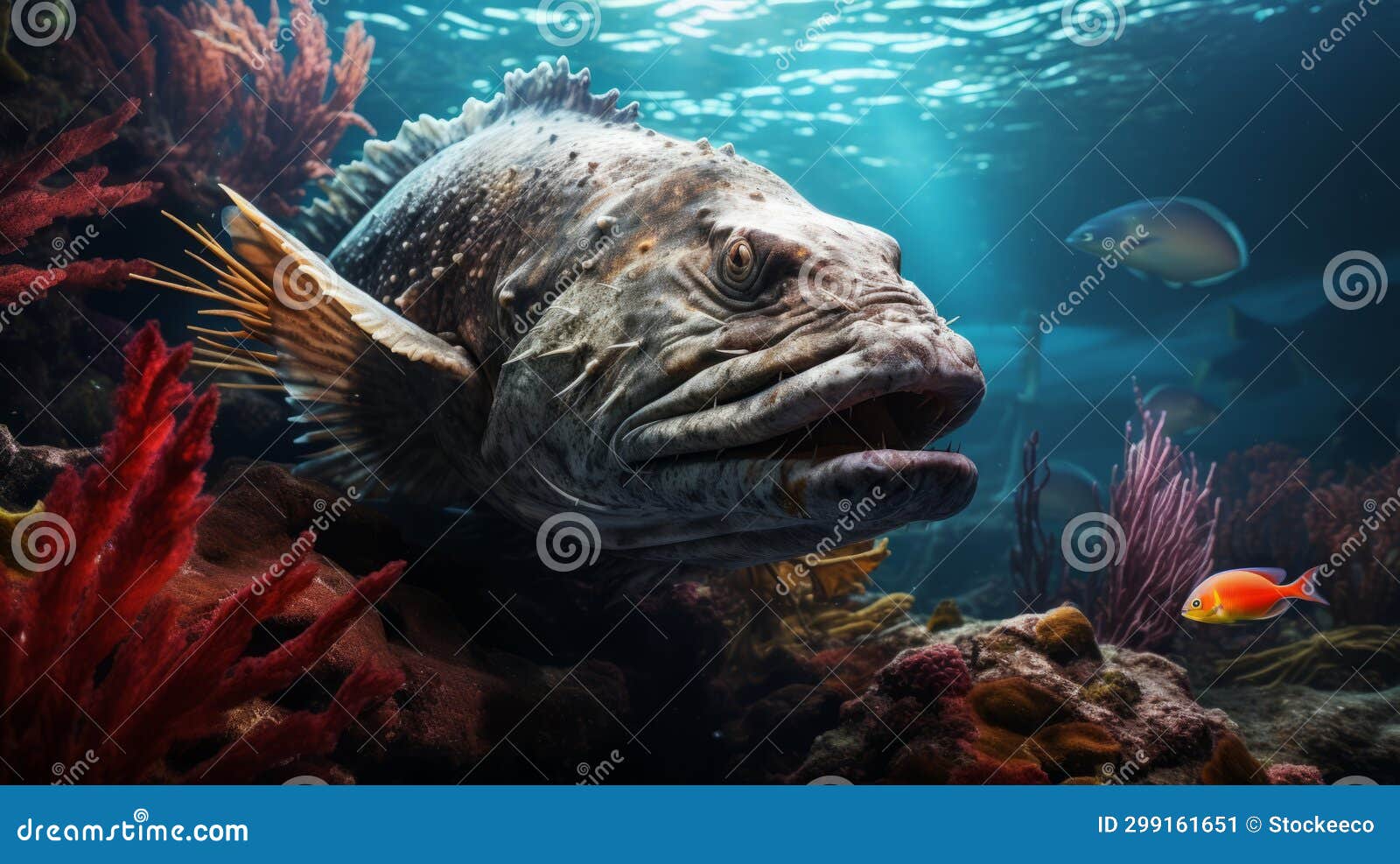 Realistic Hyper-detailed Underwater Fish Scene with Cryengine Stock ...