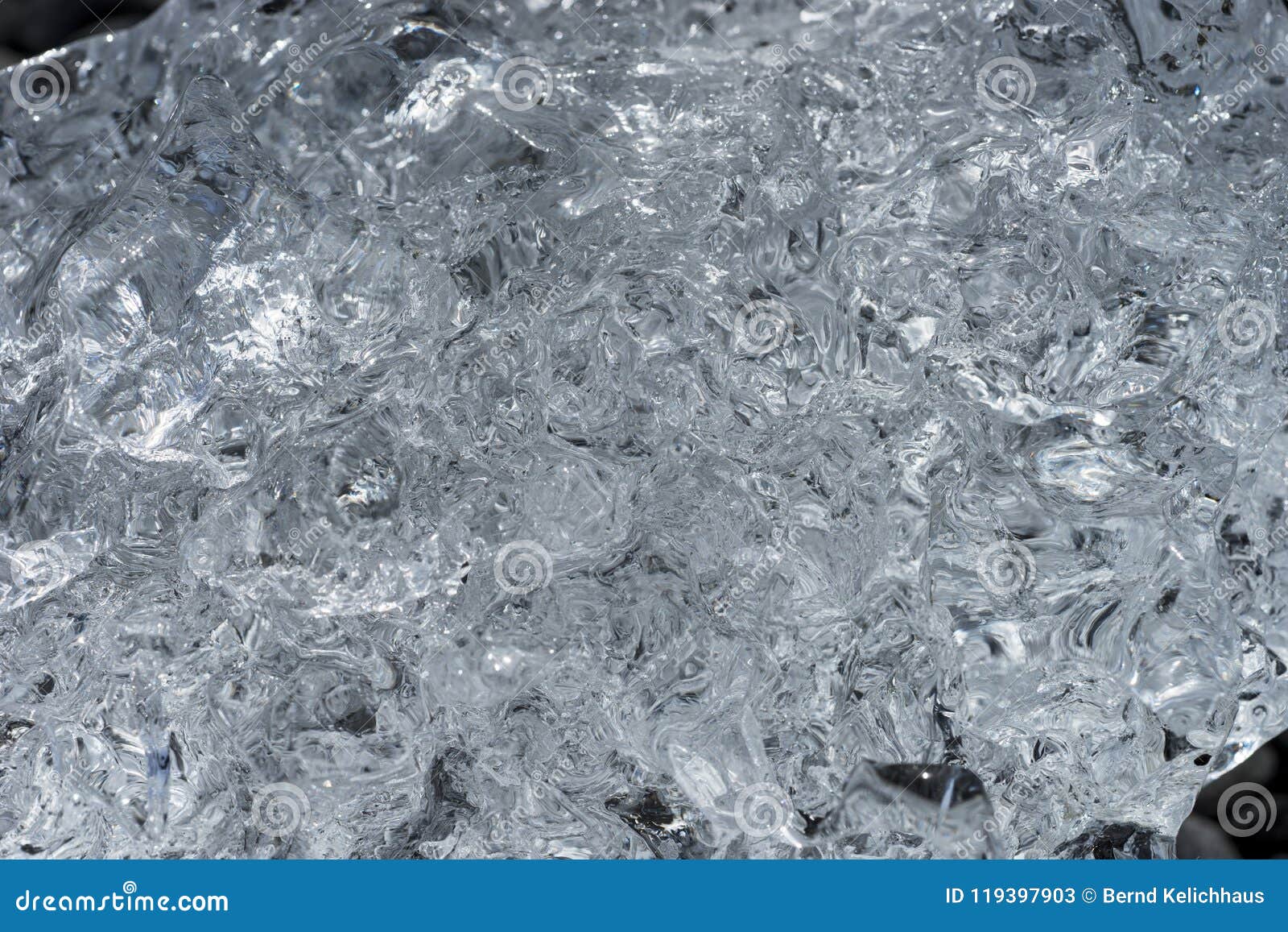 Realistic Ice Pattern Structure. Closeup of Glacier Ice Stock Image ...