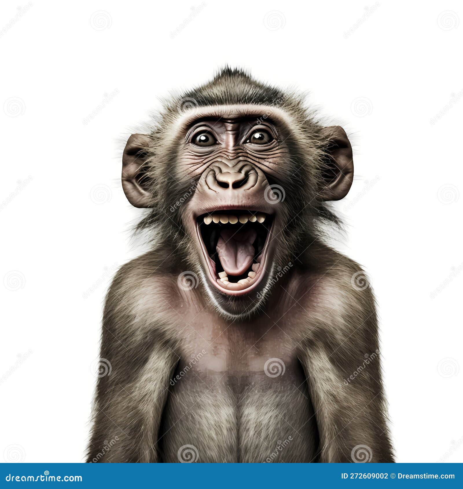 Realistic Illustration of Babboon. Generative AI Stock Illustration ...