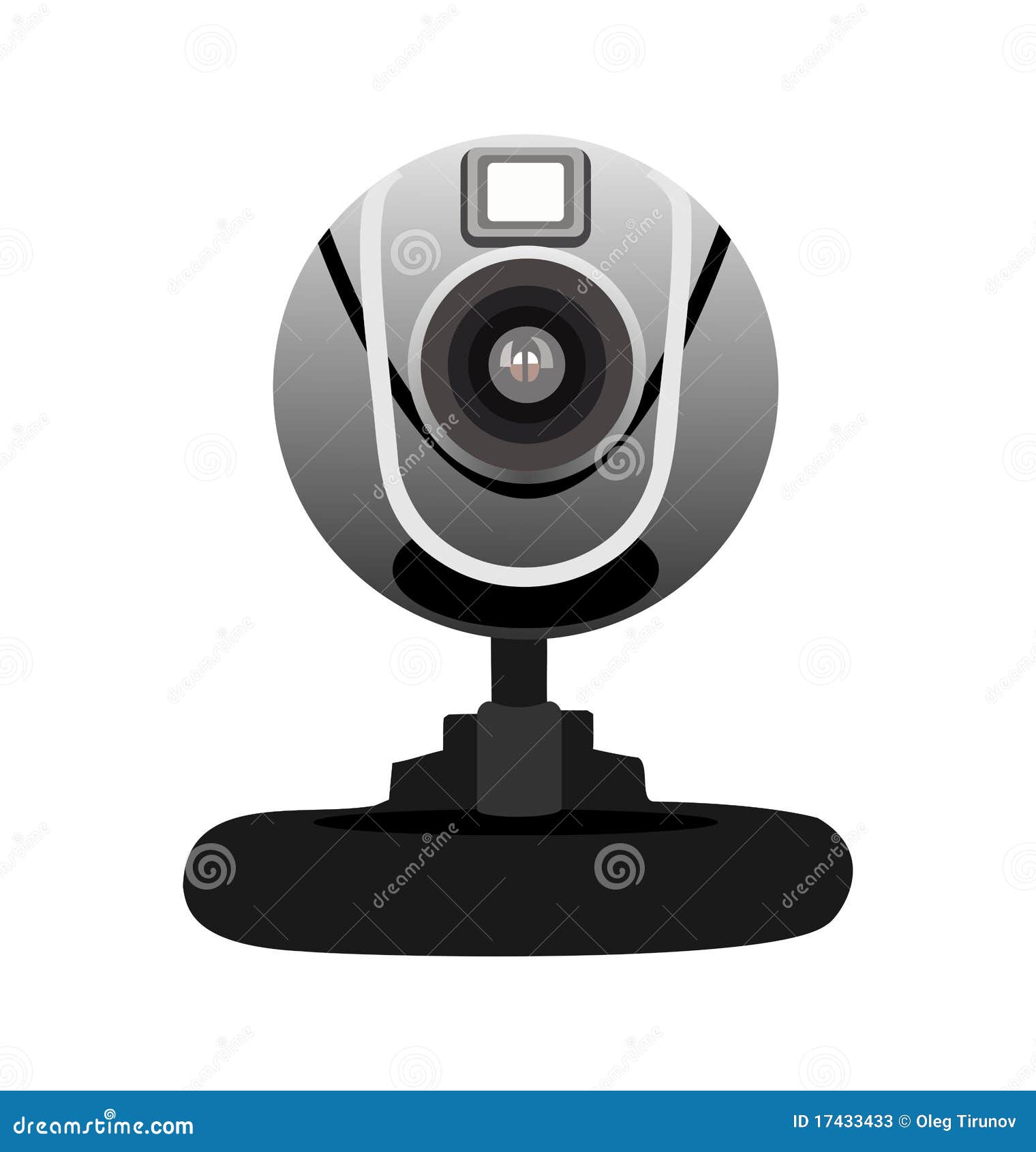 Realistic Illustration of Web Camera Stock Vector - Illustration of ...