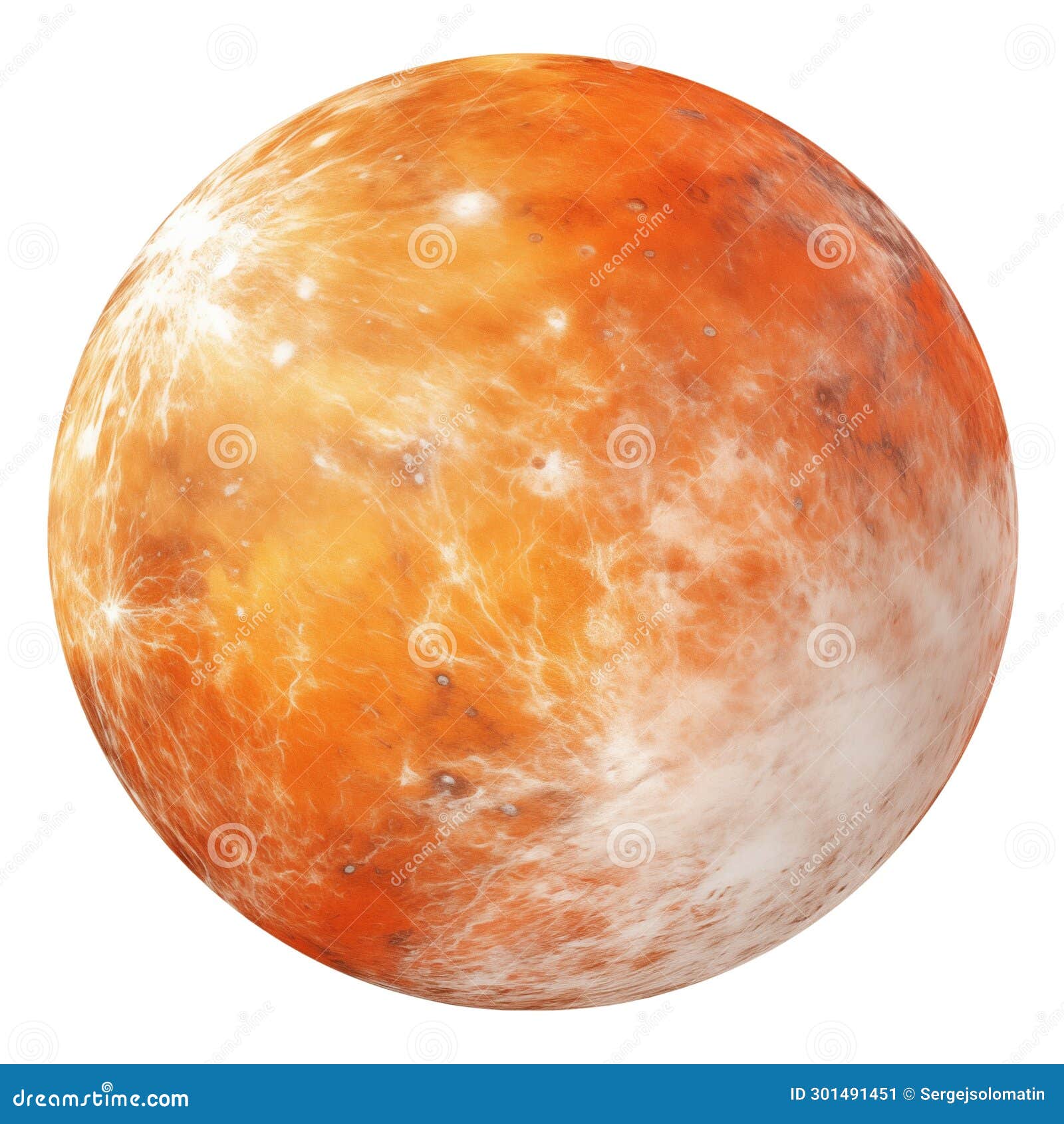 Realistic Image of Red Planet Mercury on a Transparent Background ... Realistic Image of Red Planet Mercury on a Transparent Background ...