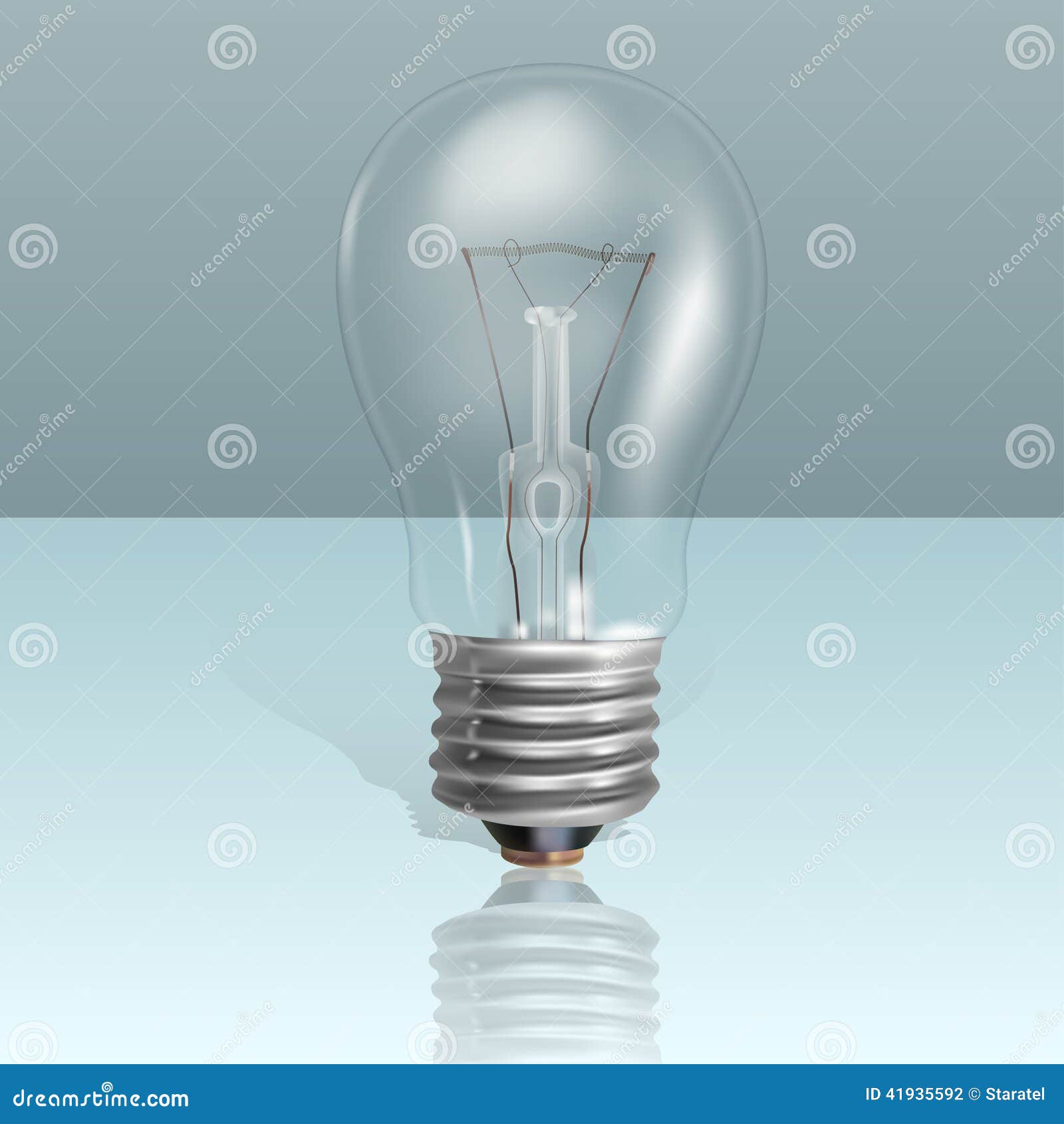 Incandescent Lightbulb Glowing With Bright Yellow Light Hand Drawn On ...