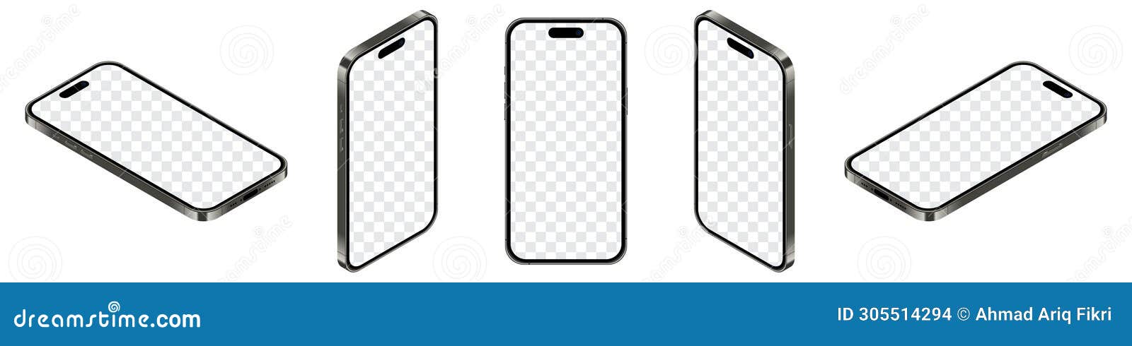 Realistic IPhone 12 Pro Mockup. Smartphone Mockup With White Screen ...