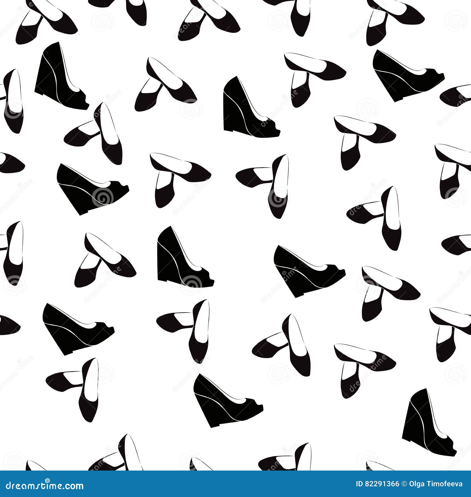 Realistic ladies shoe. stock vector. Illustration of attractive - 82291366