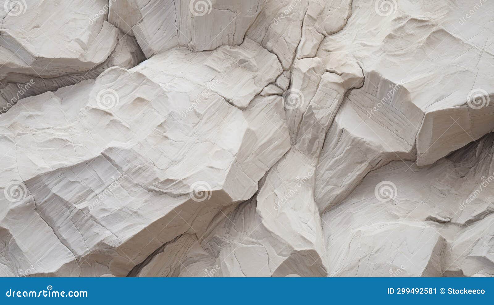 Realistic Landscape with Soft Edges: a White Rock Pattern Stock ...