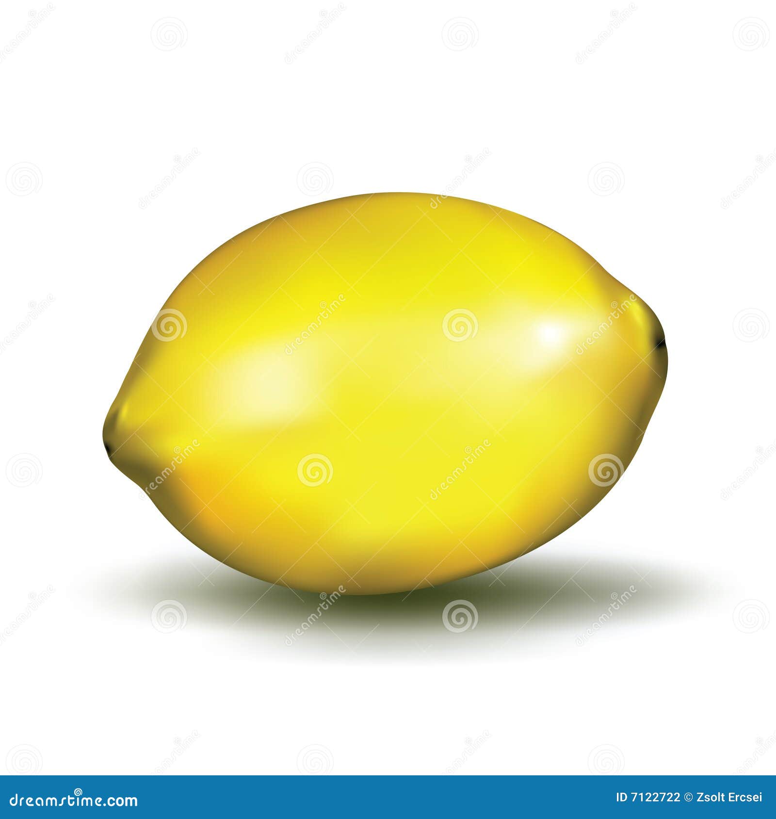 Realistic Lemon / Isolated Vector Illustration Stock Vector ...