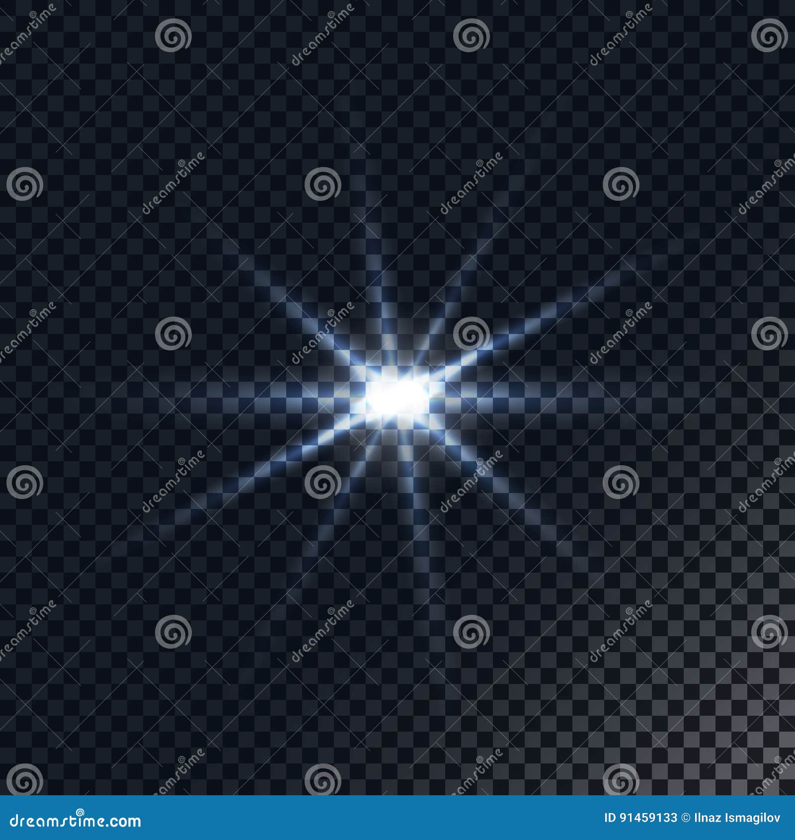Realistic Lens Flare. Light Effect Cartoon Vector | CartoonDealer.com ...