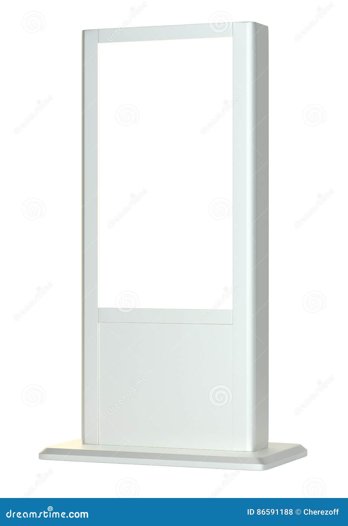 Realistic Light Box Template Stock Illustration - Illustration of ...