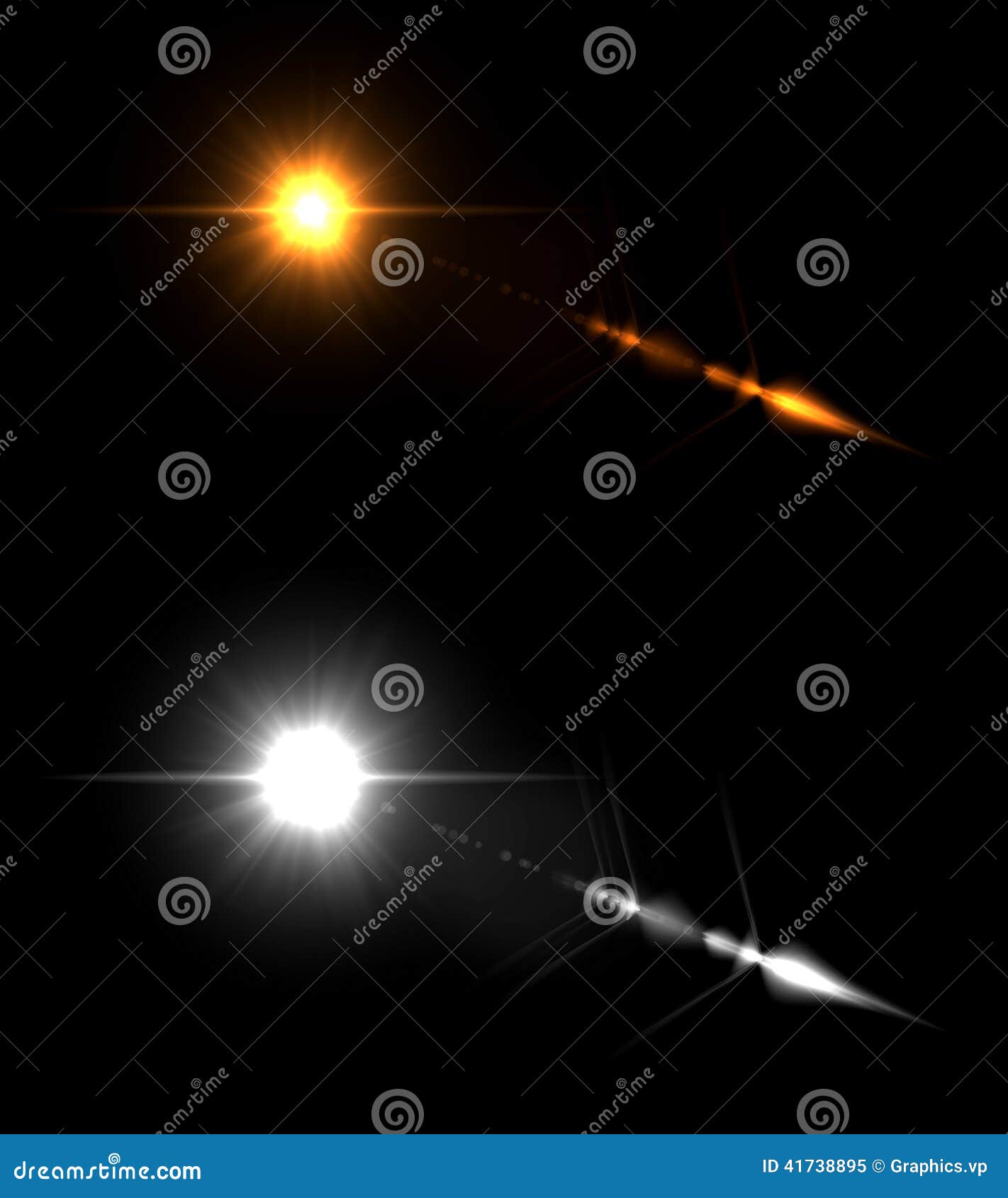 Realistic Light Flare stock image. Image of disco, design - 41738895