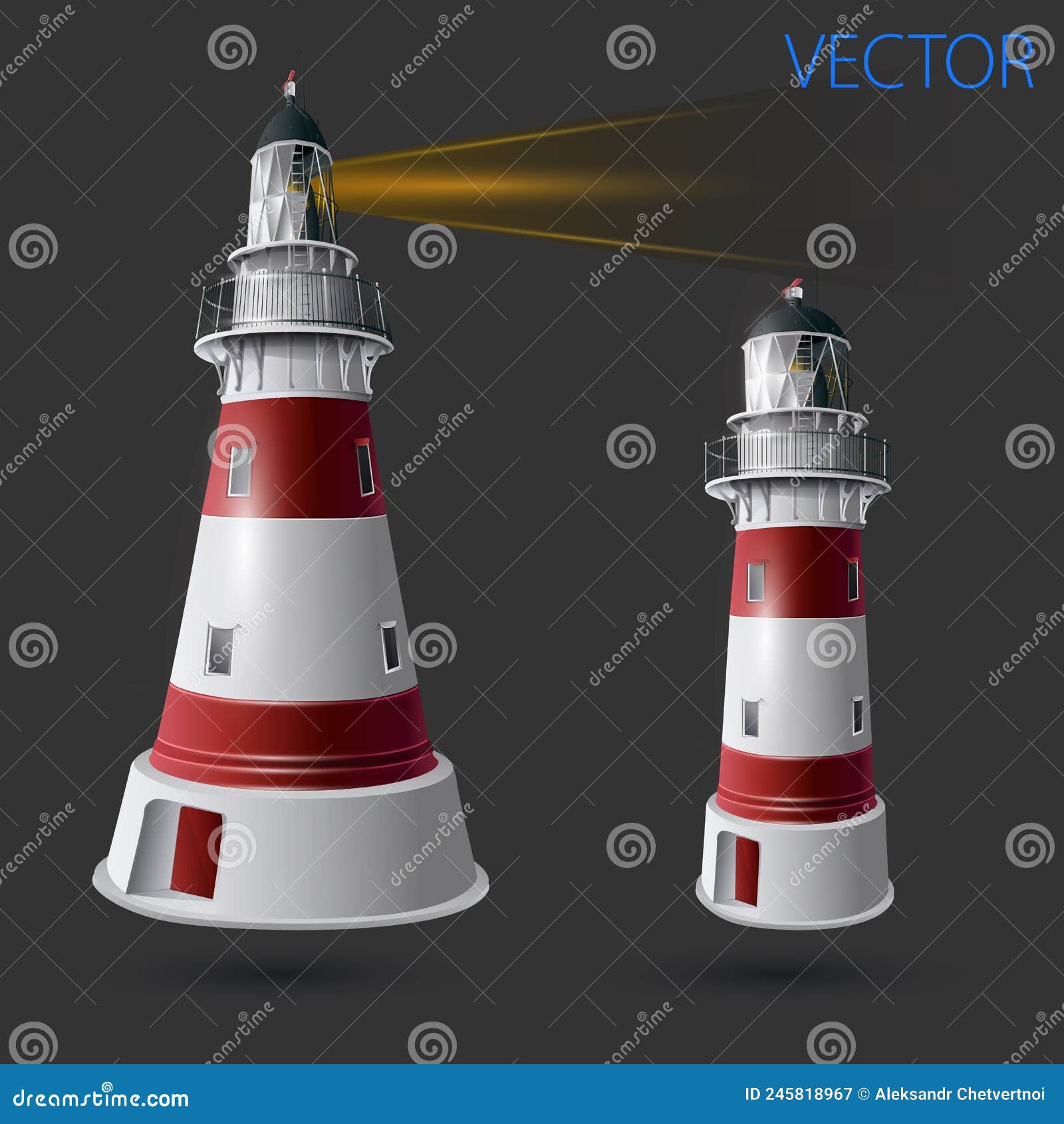 Realistic Lighthouse Sketch With Fantasy Elements And Steampunk ...