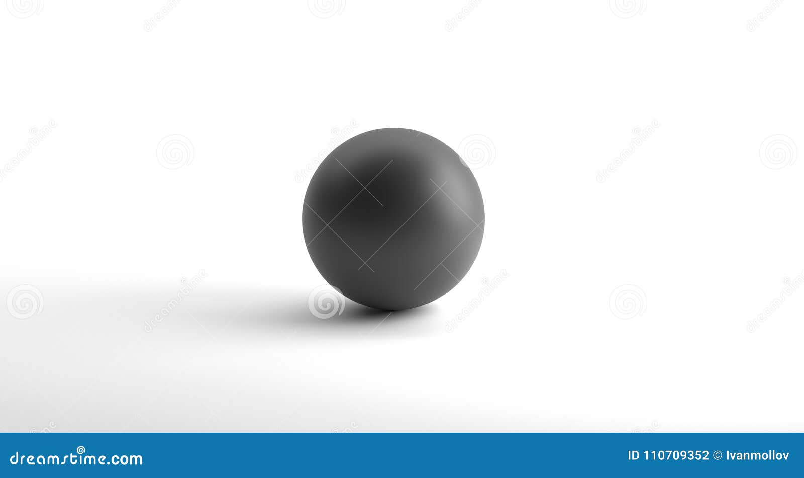 Realistic Looking Geometric Sphere Object Stock Illustration ...