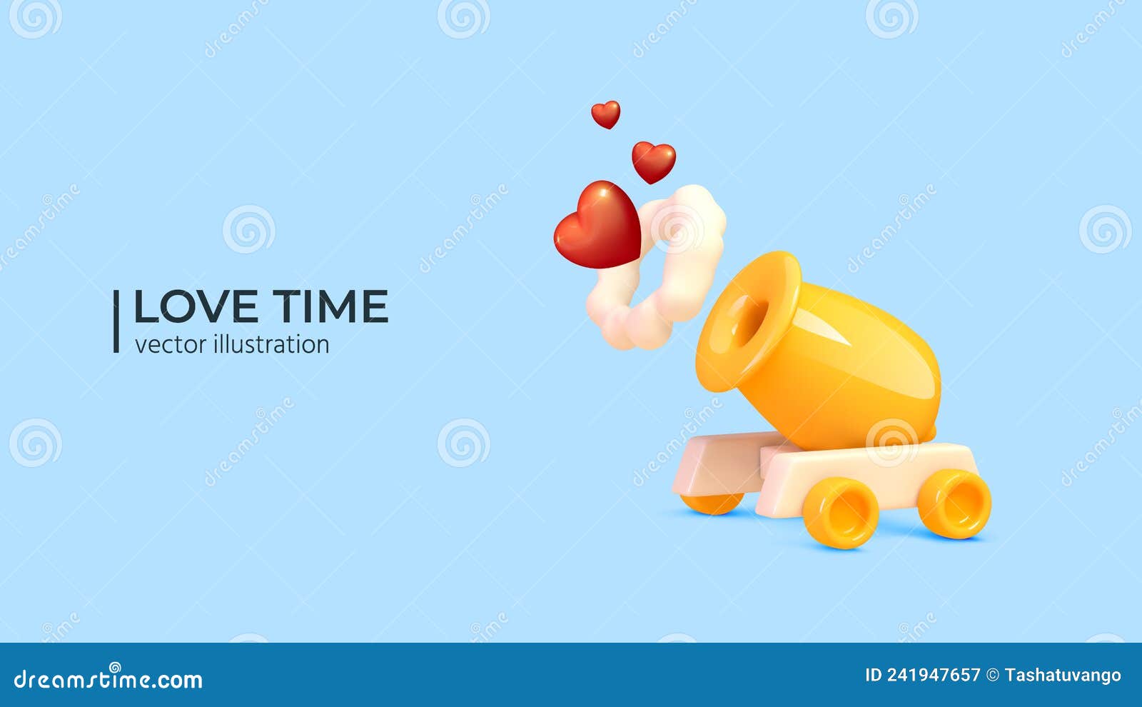 Realistic Love Concept with Red Heart. Love Cartoon Explosion Stock ...