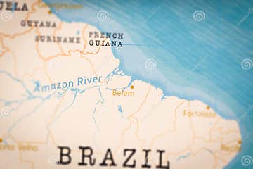 The Realistic Map of Belem. Stock Image - Image of tourism, vacation ...