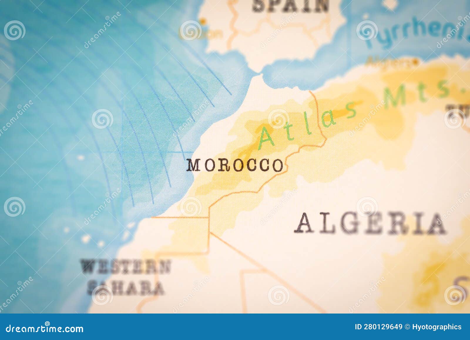 morocco map