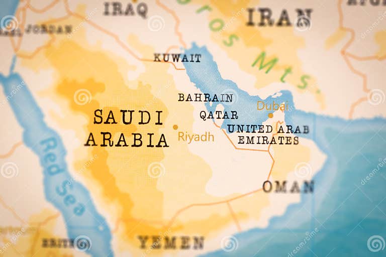 The Realistic Map of Riyadh. Stock Illustration - Illustration of ...