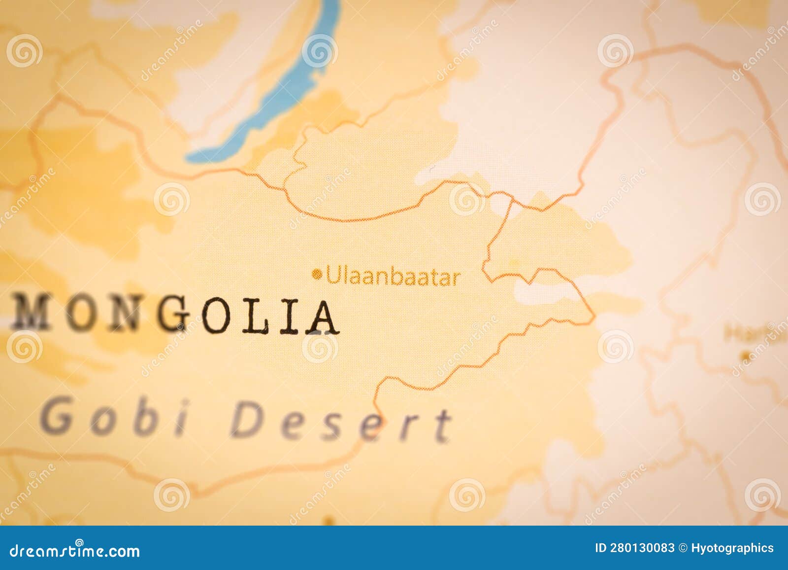 The Realistic Map of Ulaanbaatar. Stock Illustration - Illustration of tourism, international ...