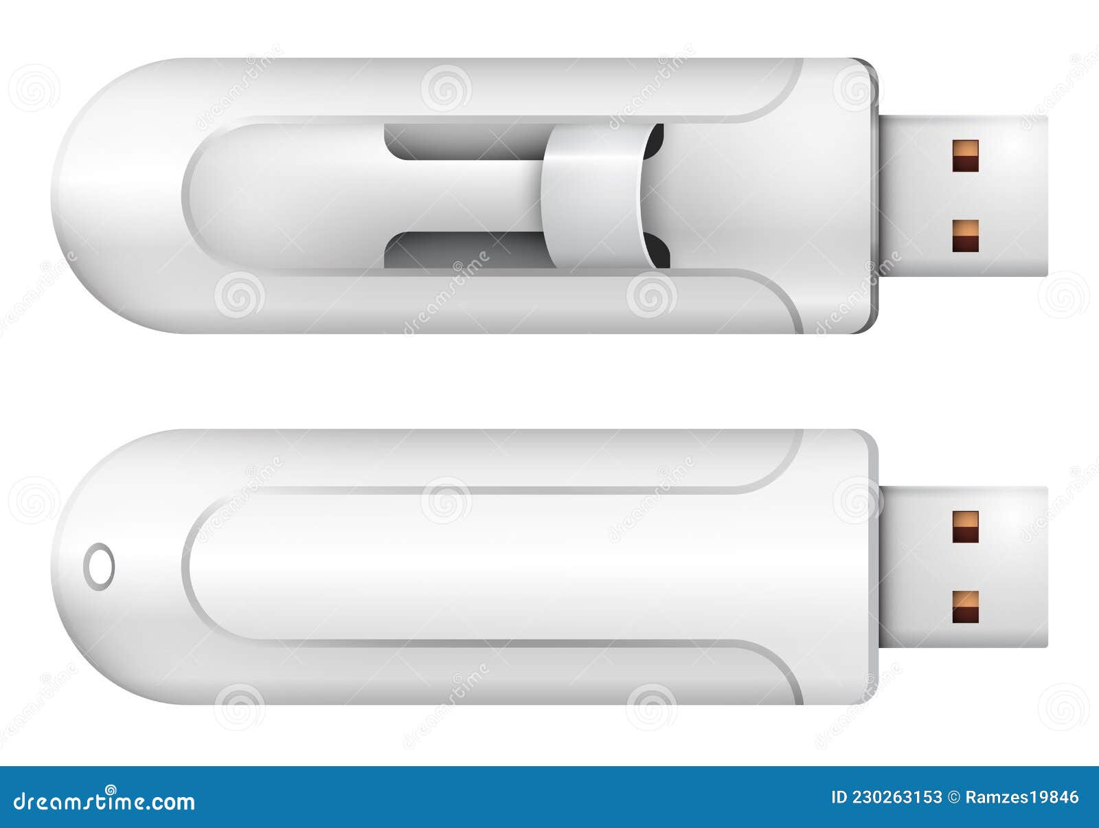 Realistic Metal USB Flash Drive, USB Memory Card. Storage of ...