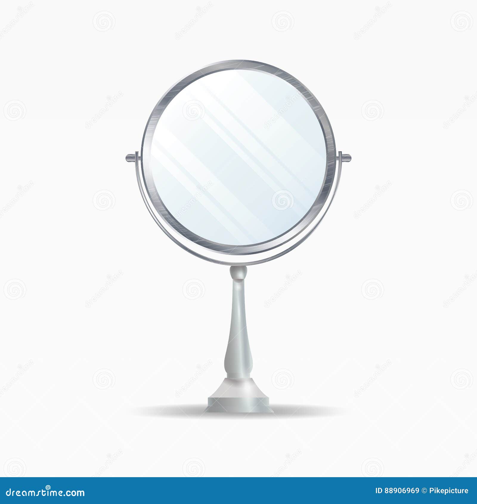 Realistic Mirrors Set Vector. Mirror Frames or Mirror Decor Interior ...