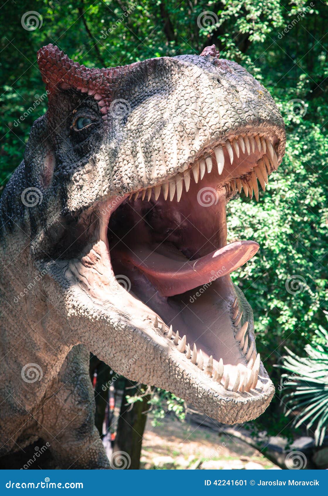 Realistic Model Of Tyrannosaurus Rex Dinosaur Royalty-Free Stock Photo ...