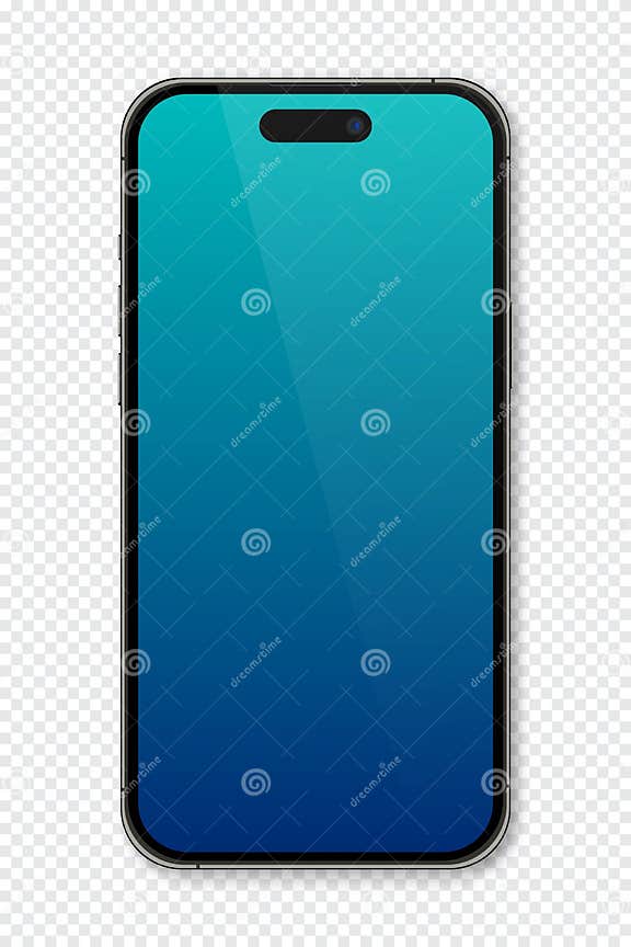 Realistic Model Smartphone. Smartphone Mockup. Device Front View. 3D ...