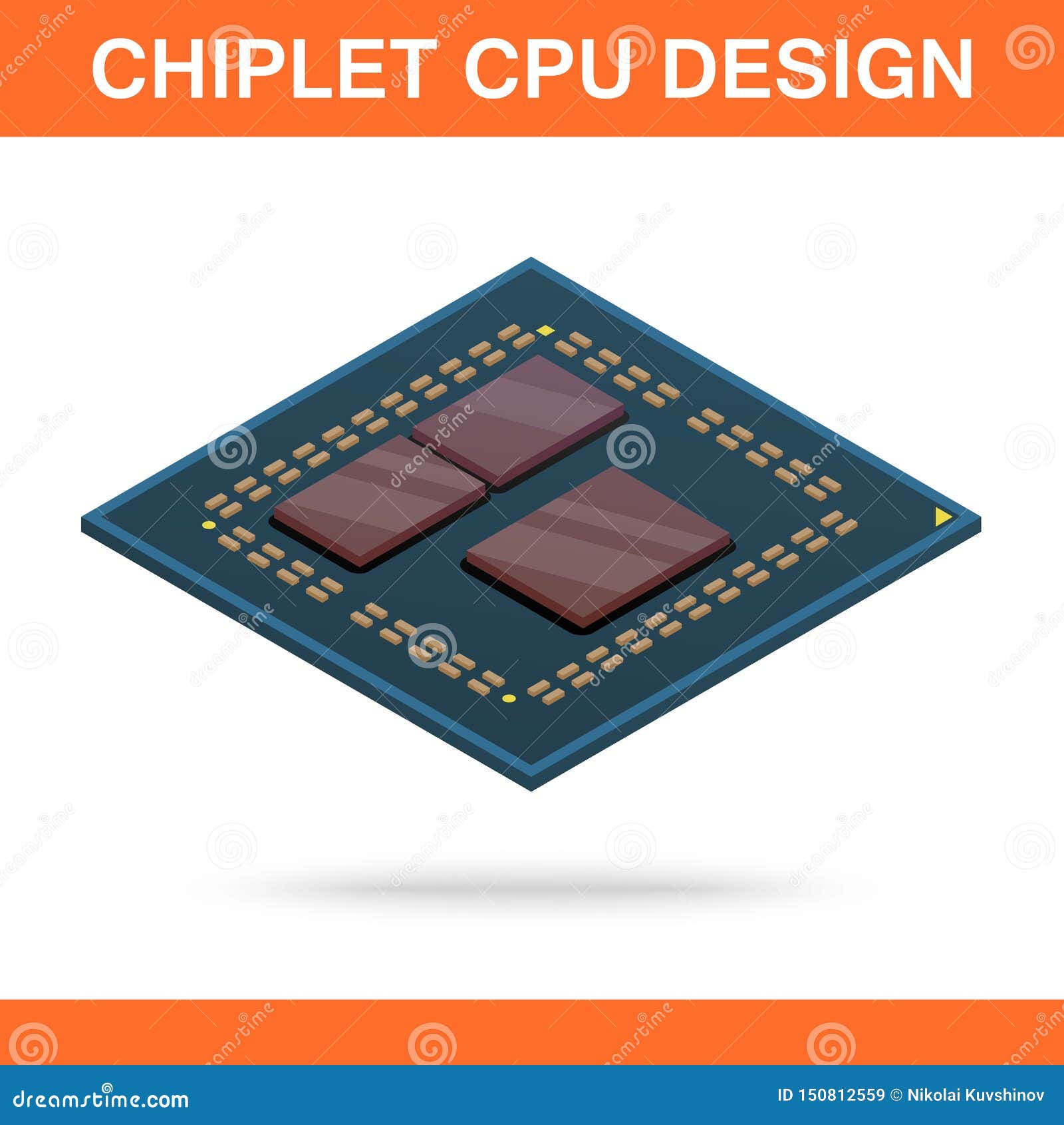 Chiplet Stock Illustrations – 8 Chiplet Stock Illustrations, Vectors ...