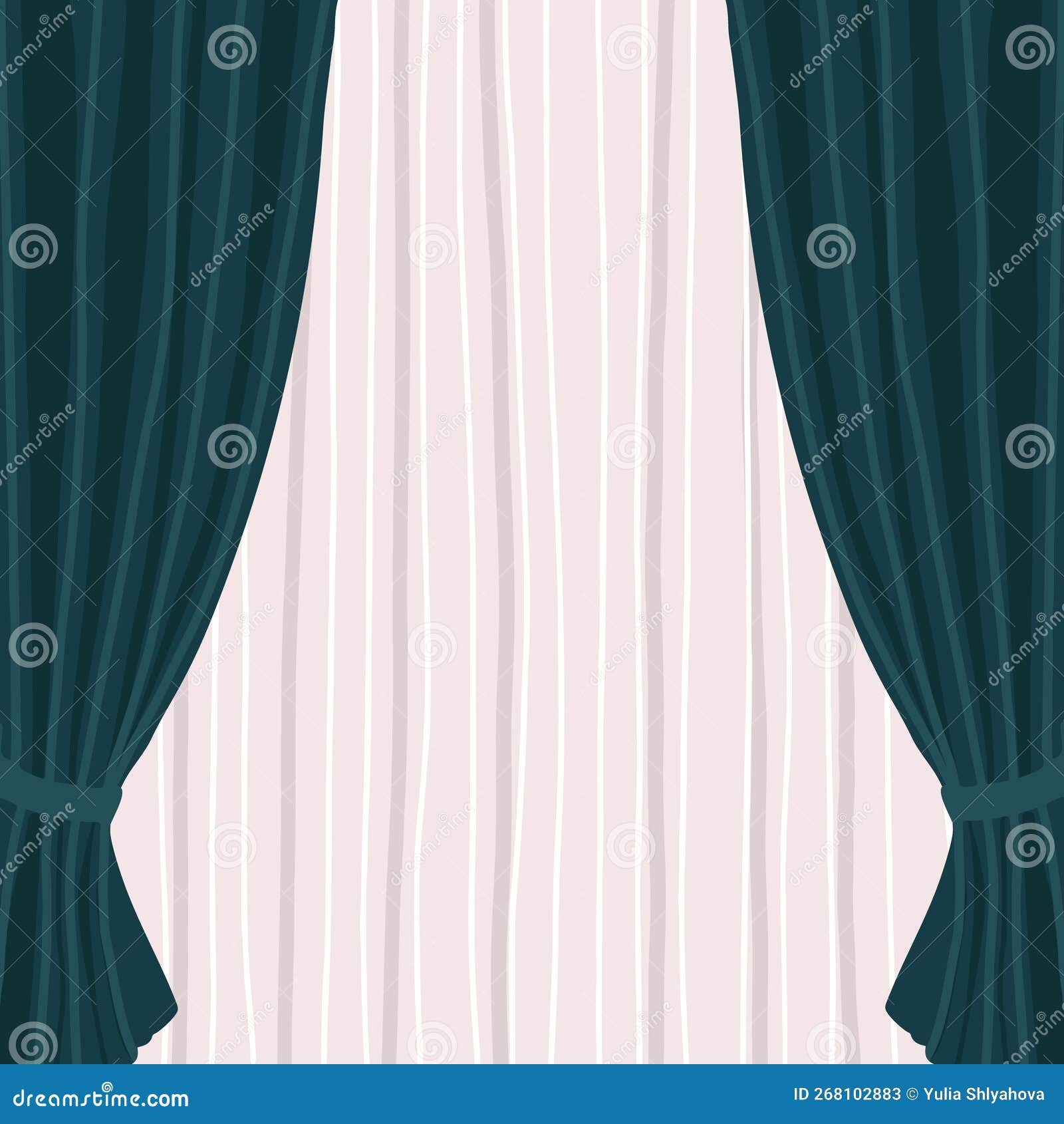 Realistic Modern Cloth for Interior Design Stock Vector - Illustration ...