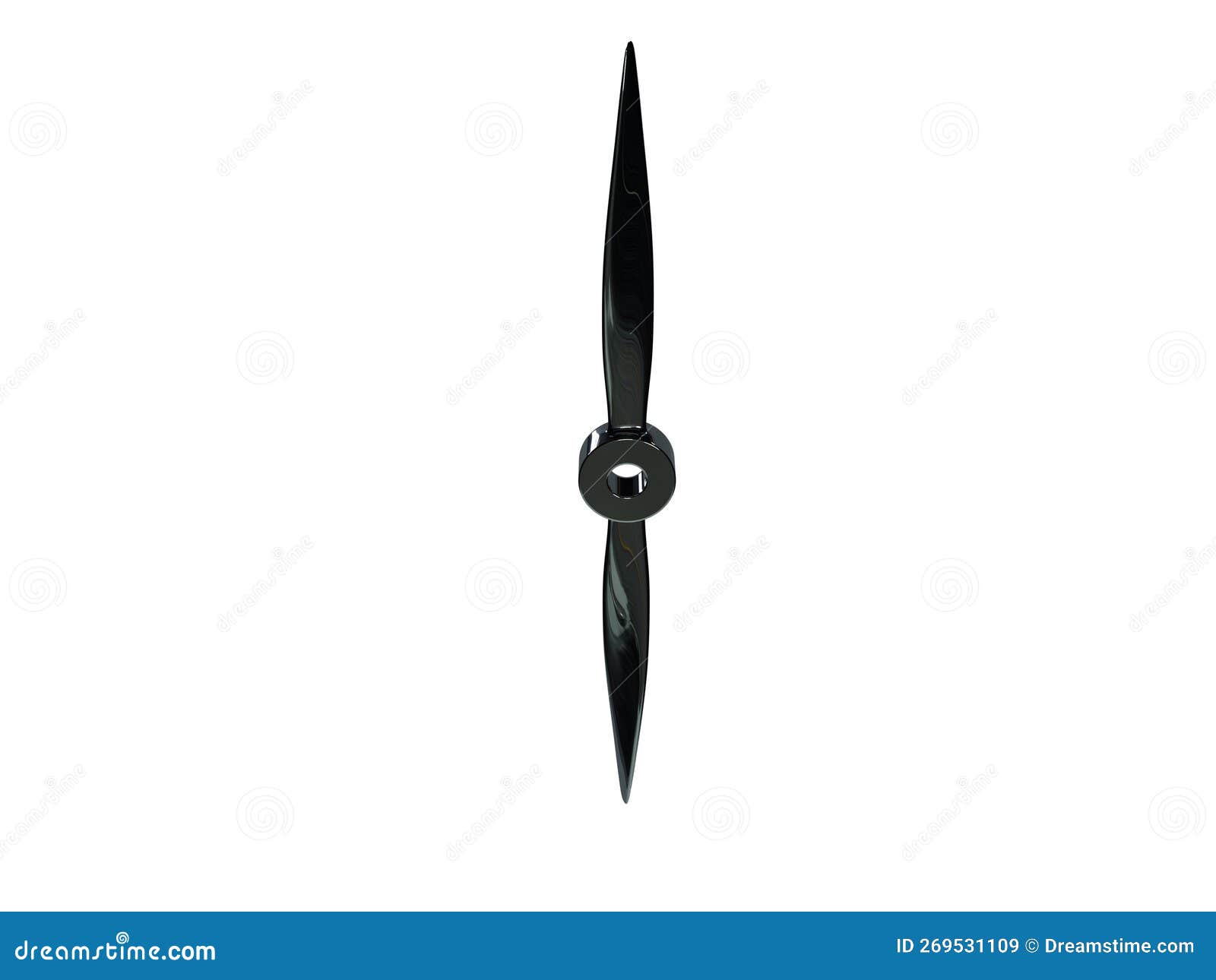 Realistic Modern Propeller. 3d Render. Stock Illustration ...