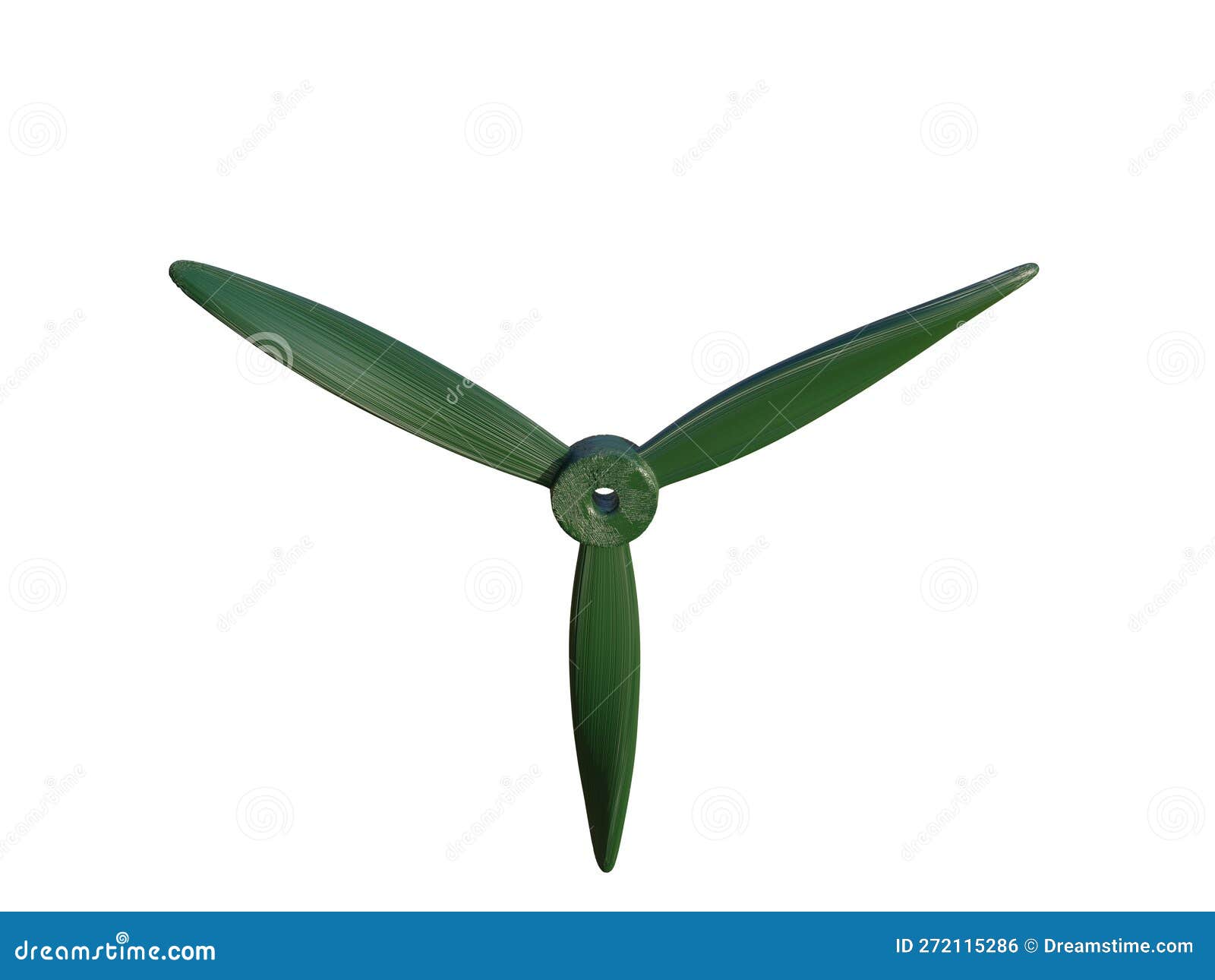 Realistic Modern Propeller. 3d Render. Stock Illustration ...