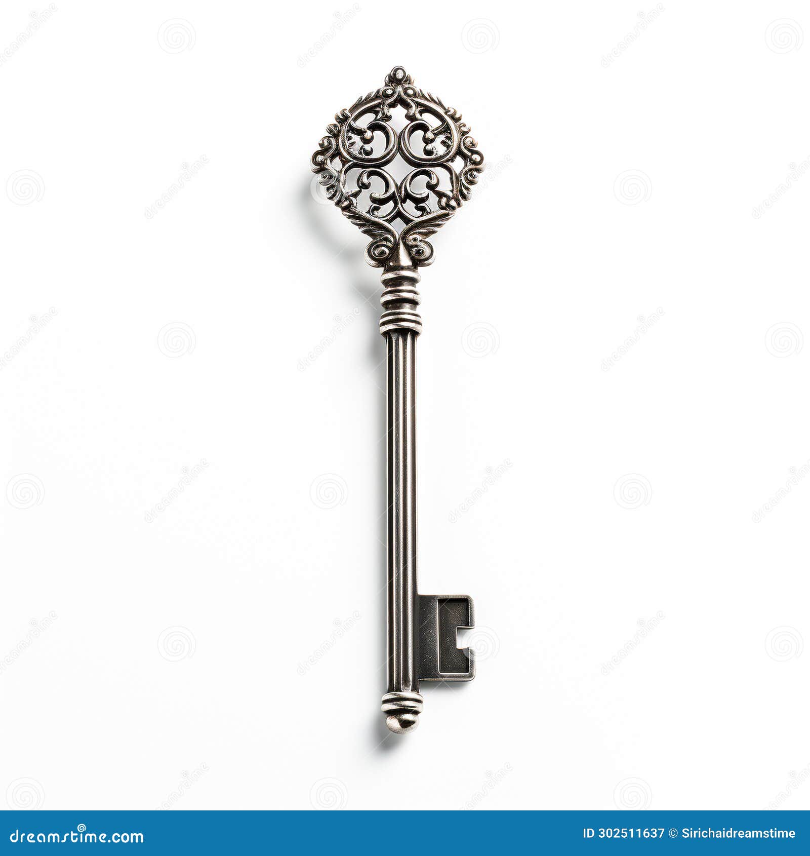 Realistic Modern Simple Key , AI Generated Stock Illustration ...