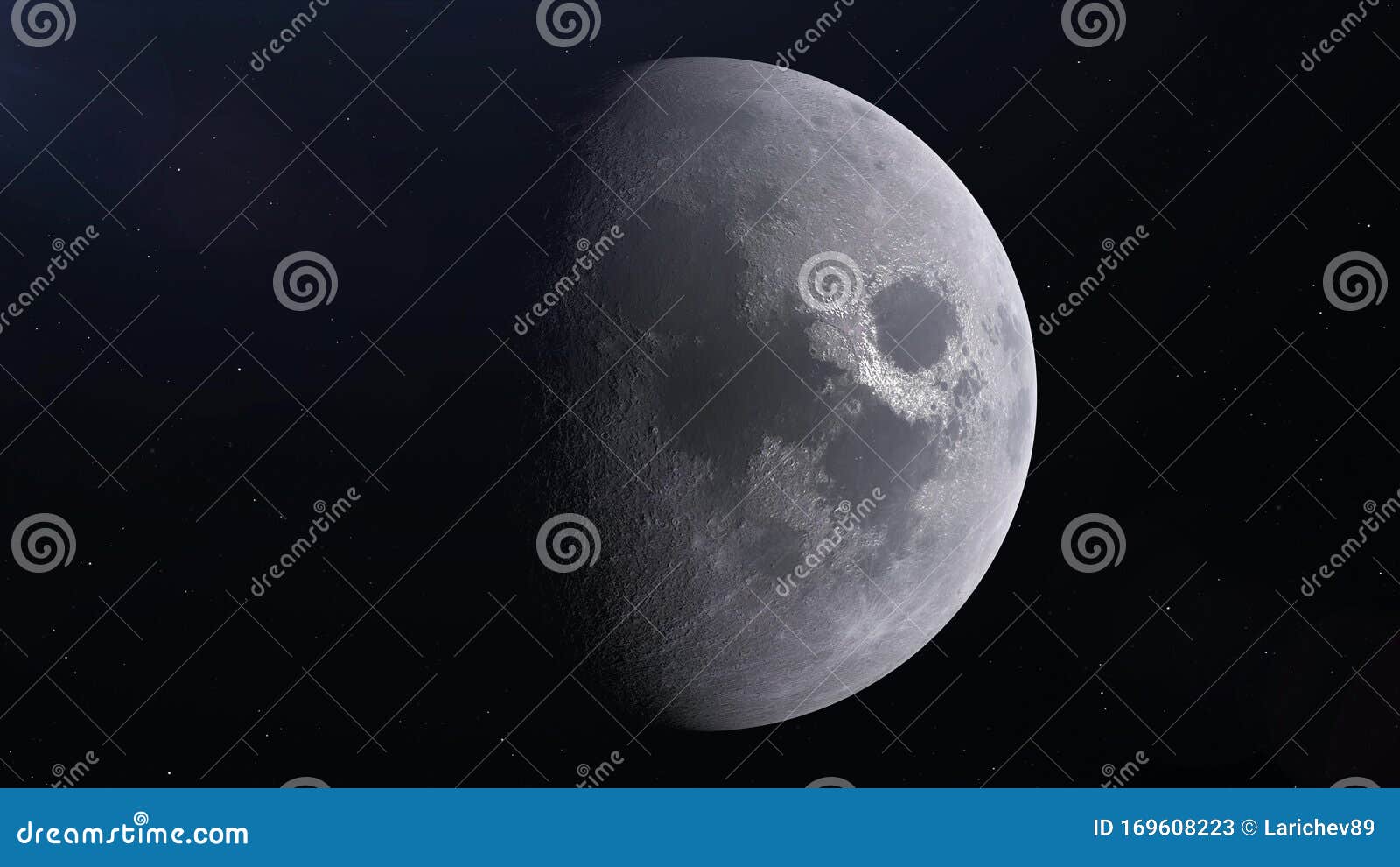 Moon In Outer Space, Surface. High Quality, Resolution, 4k. This Image ...