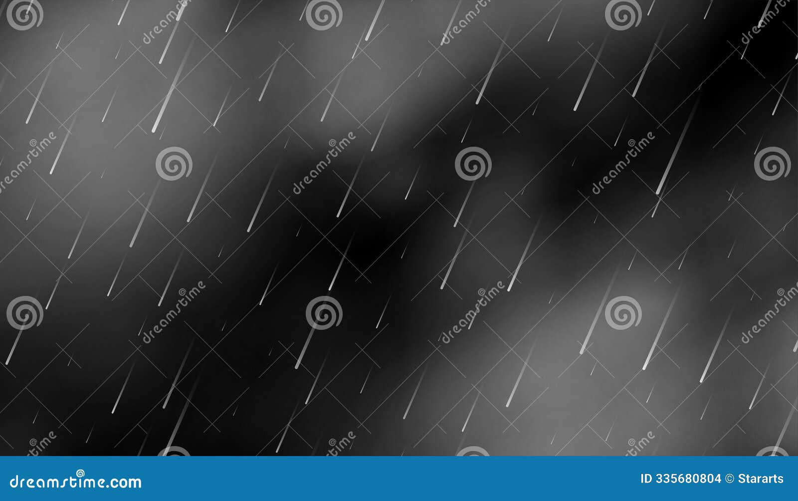 Realistic and Natural Rain Droplet Background with Cloudy Effect Stock ...