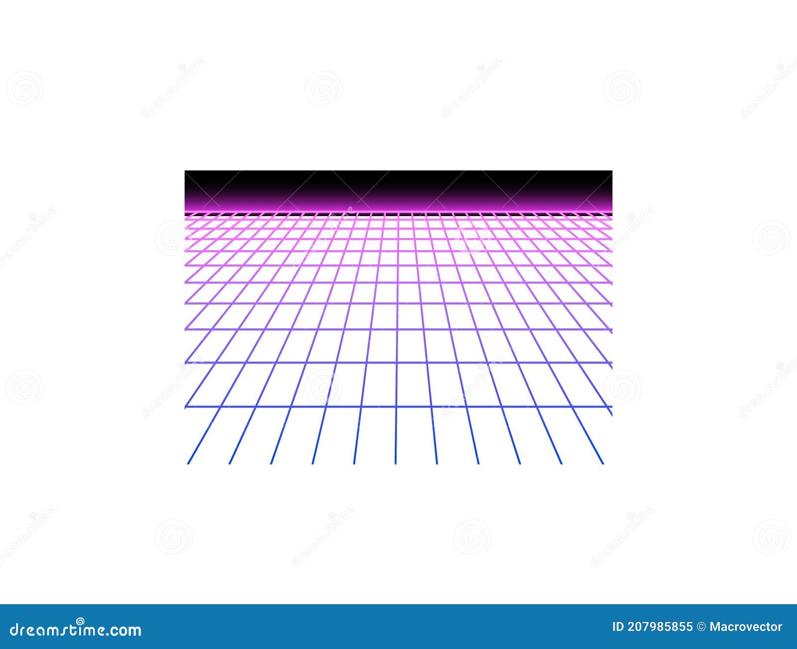 Realistic Neon Grid Icon stock illustration. Illustration of decorative ...