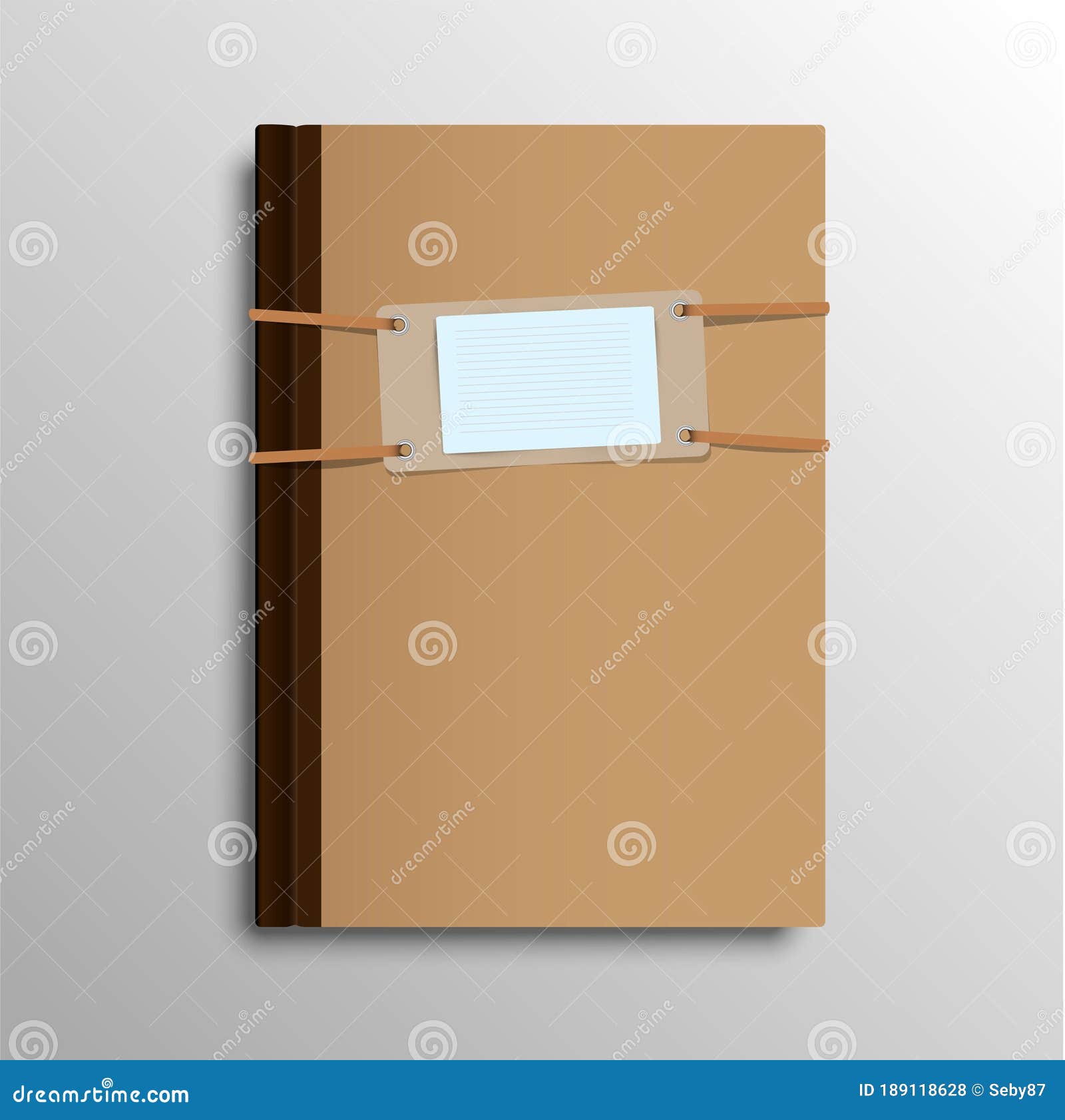 Realistic Notebook, Vector Illustration Stock Vector - Illustration of ...