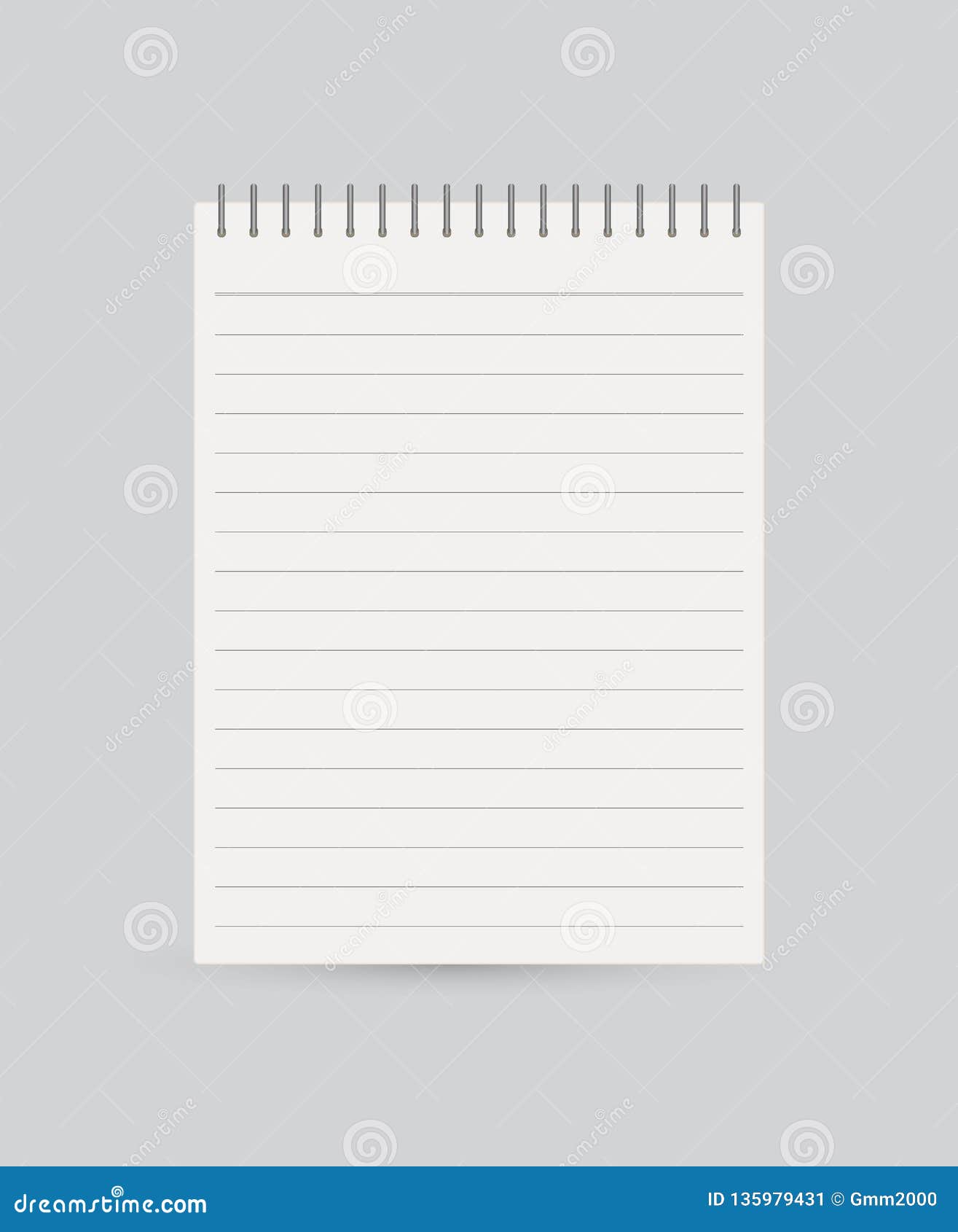 Realistic Notebooks With Spiral Binder Vector Illustration ...