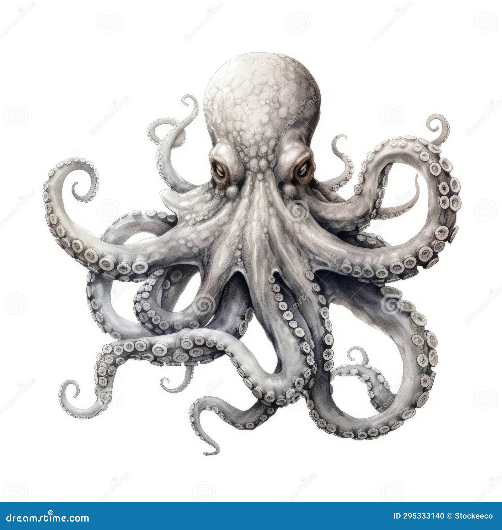 Realistic Octopus Sketch Octopus : R/learntodraw