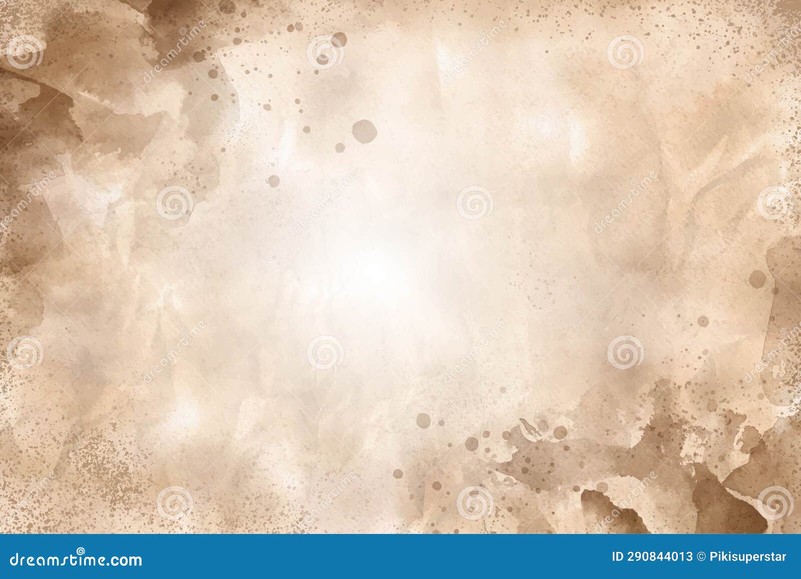Realistic Old Paper Texture with Empty Space Vector Design Stock Vector ...