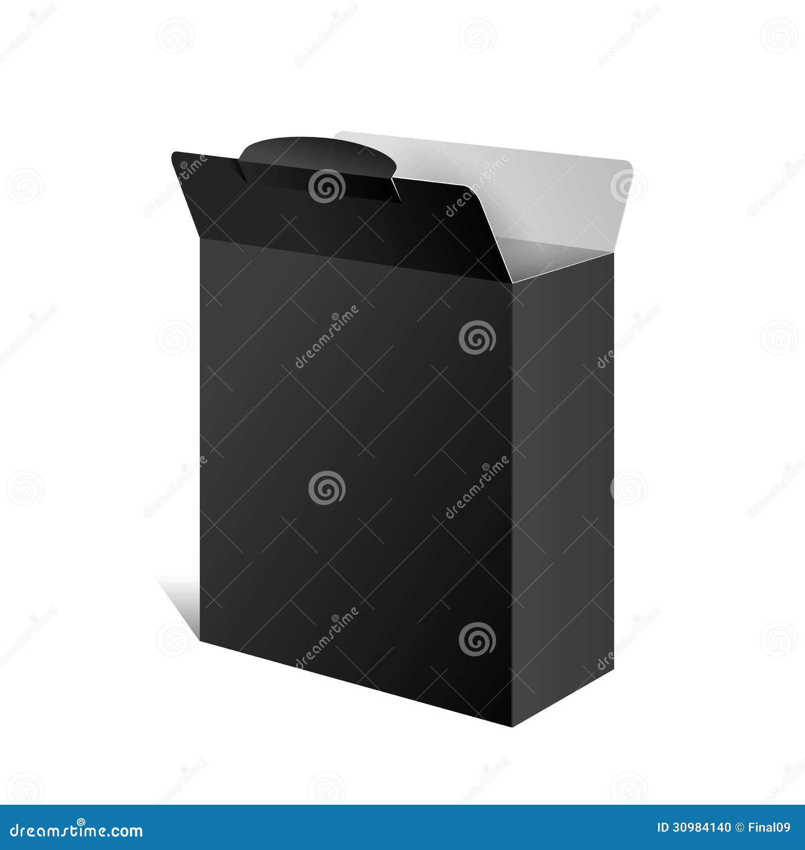 Realistic Package Box. for Software, Device Stock Vector - Illustration ...