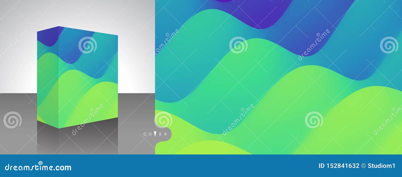 Realistic Packaging Box. Product Packing. Abstract Background with ...