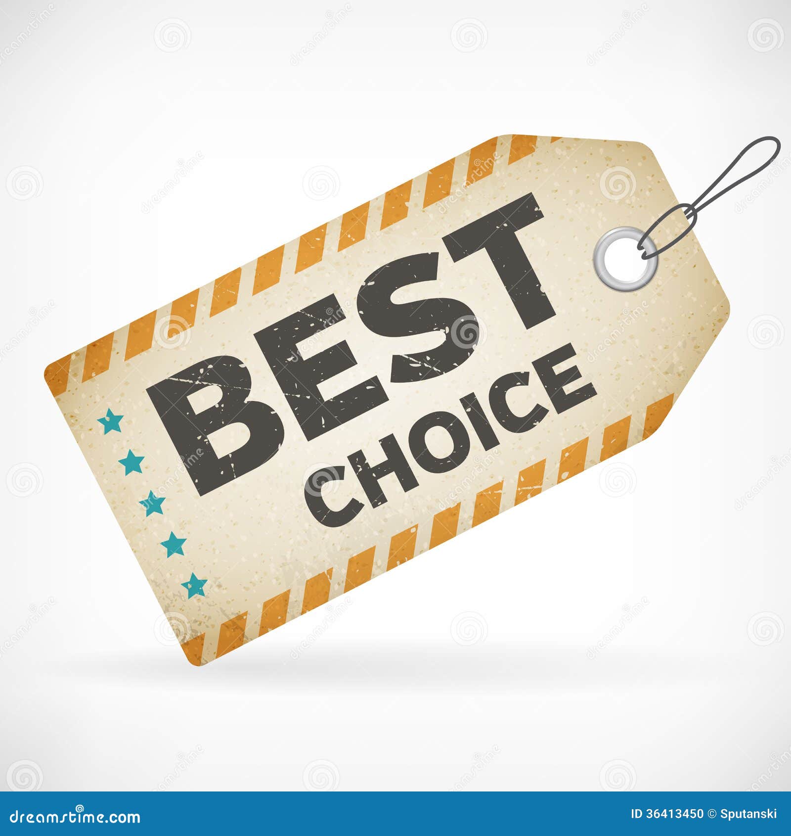 Realistic Paper Best Choice Labels Stock Vector - Illustration of ...