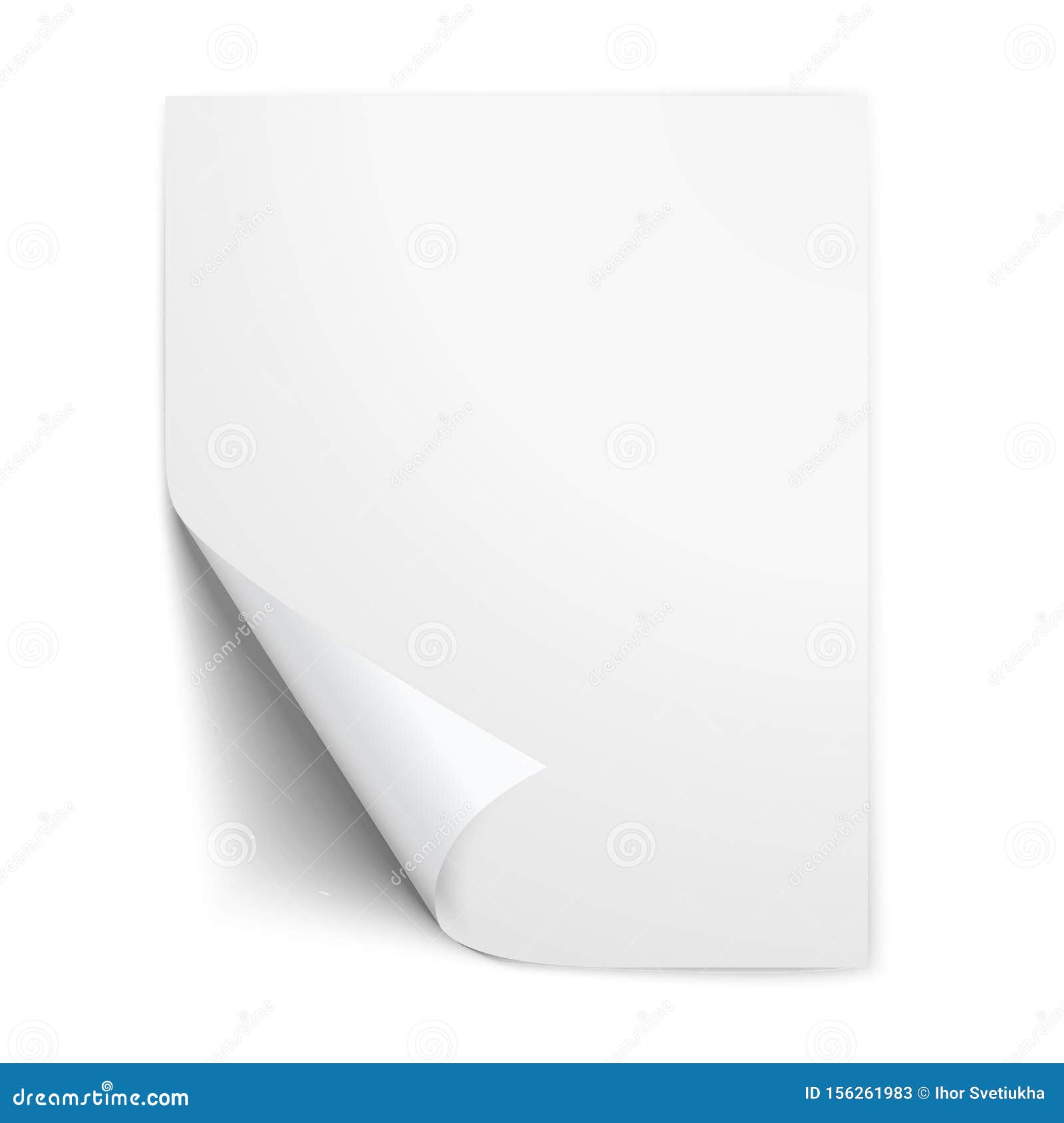 Folded Corner Vector, Rolled Paper Sticker With New Text Sign Isolated ...
