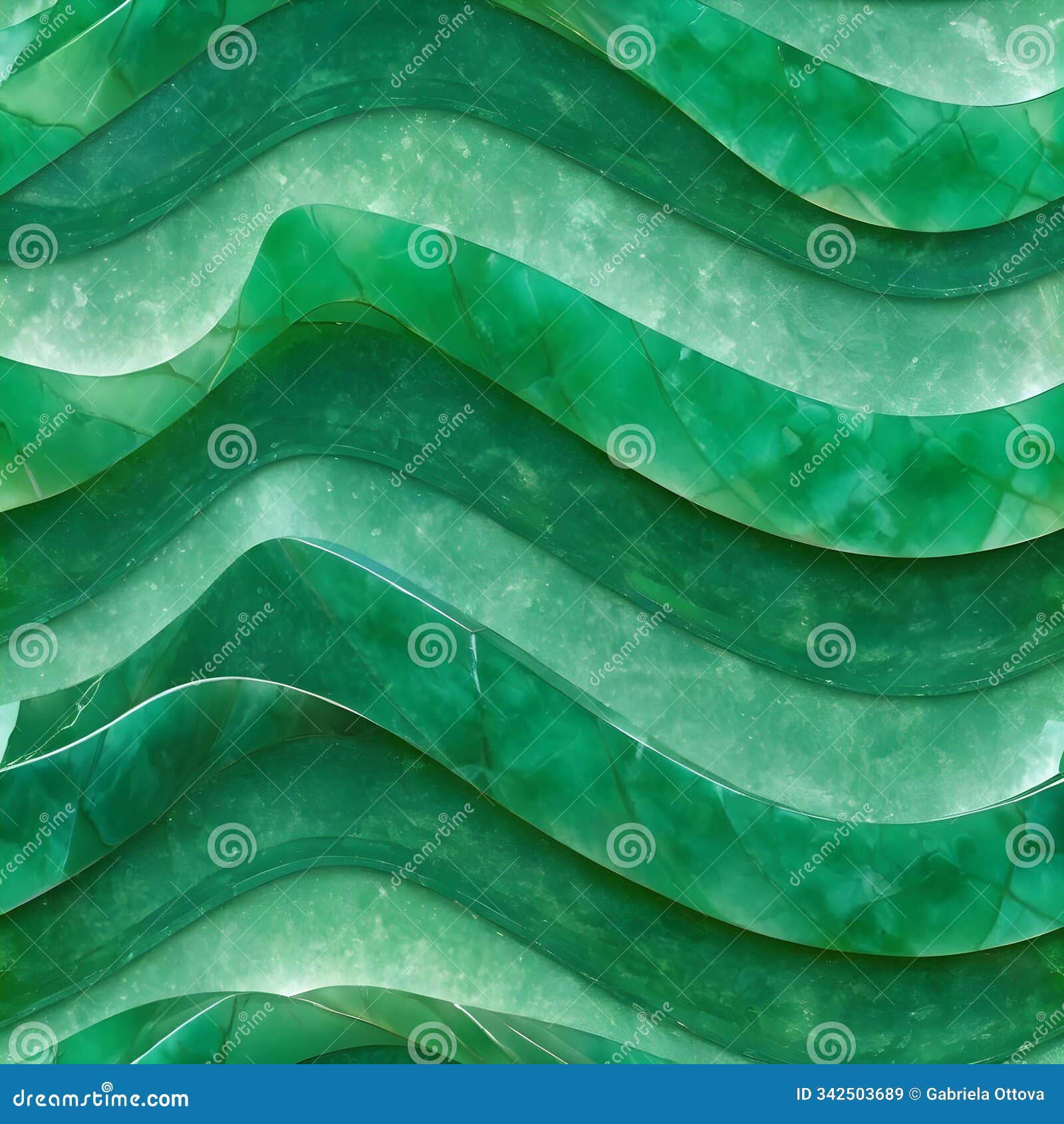 Pattern of Natural Green Jade, Close Up, AI Illustration Stock ...