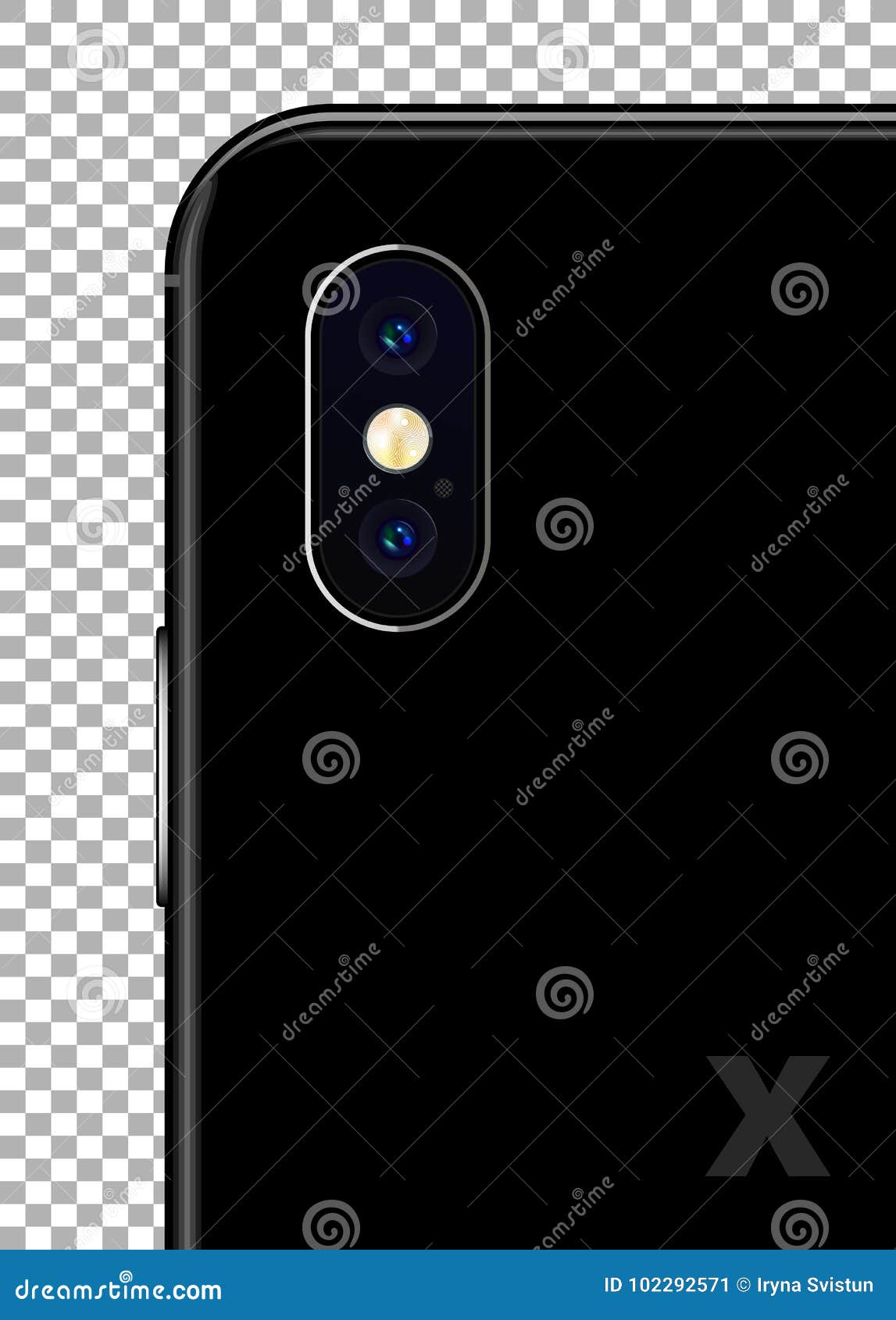 Realistic phone camera stock vector. Illustration of business - 102292571