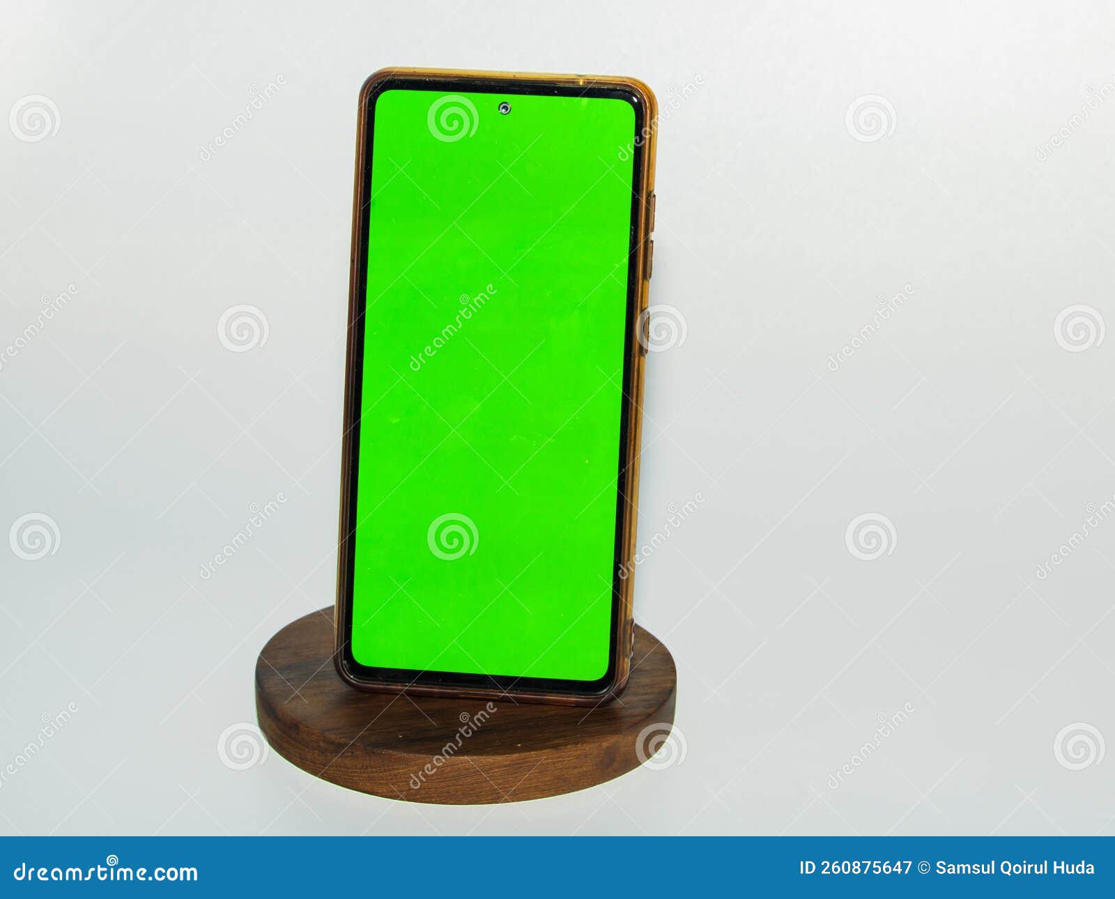 Realistic Phone Set - Green Screen - 3d Rende Stock Image - Image of ...
