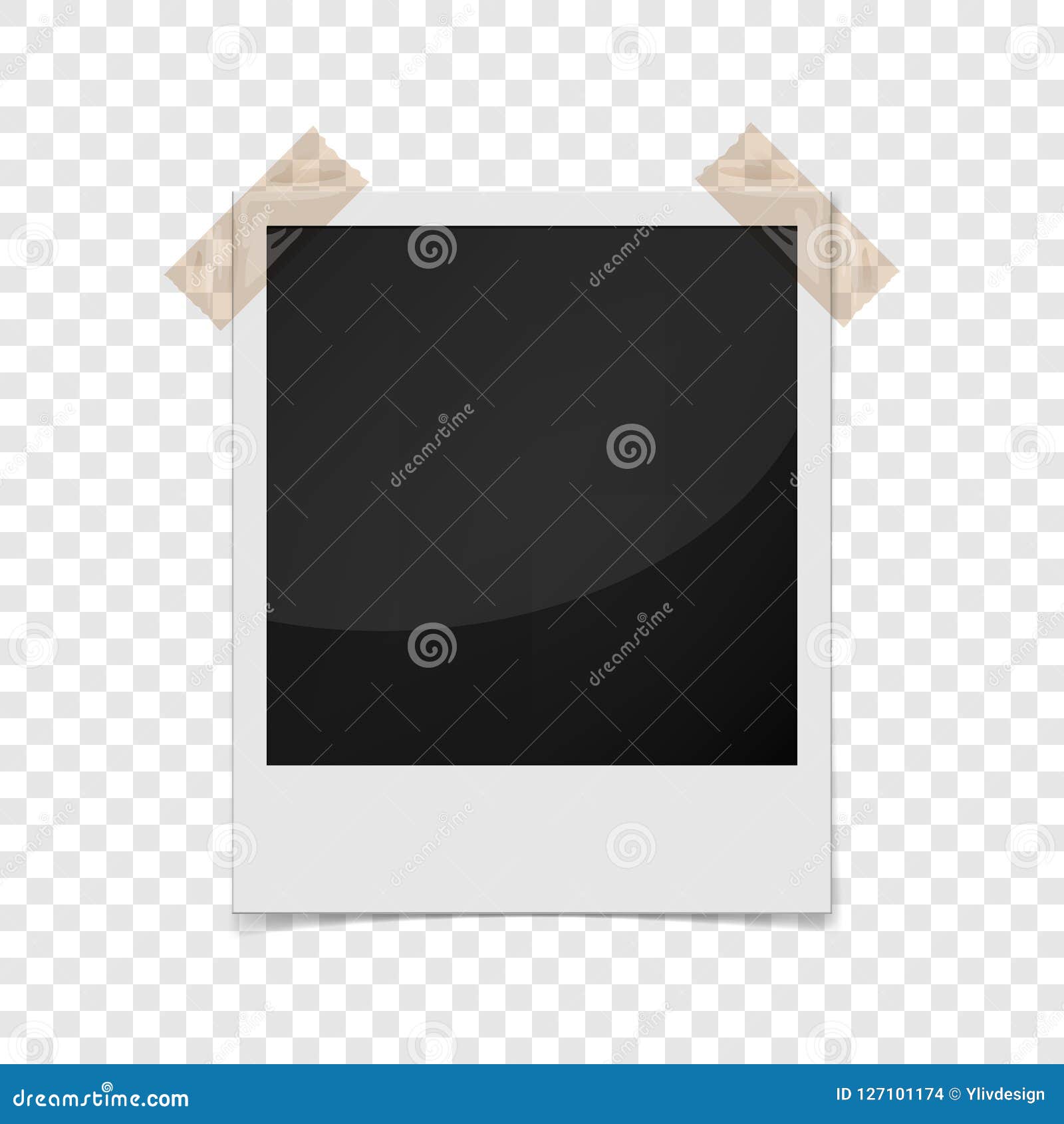 Photo Frame, Realistic Style Stock Illustration - Illustration of ...