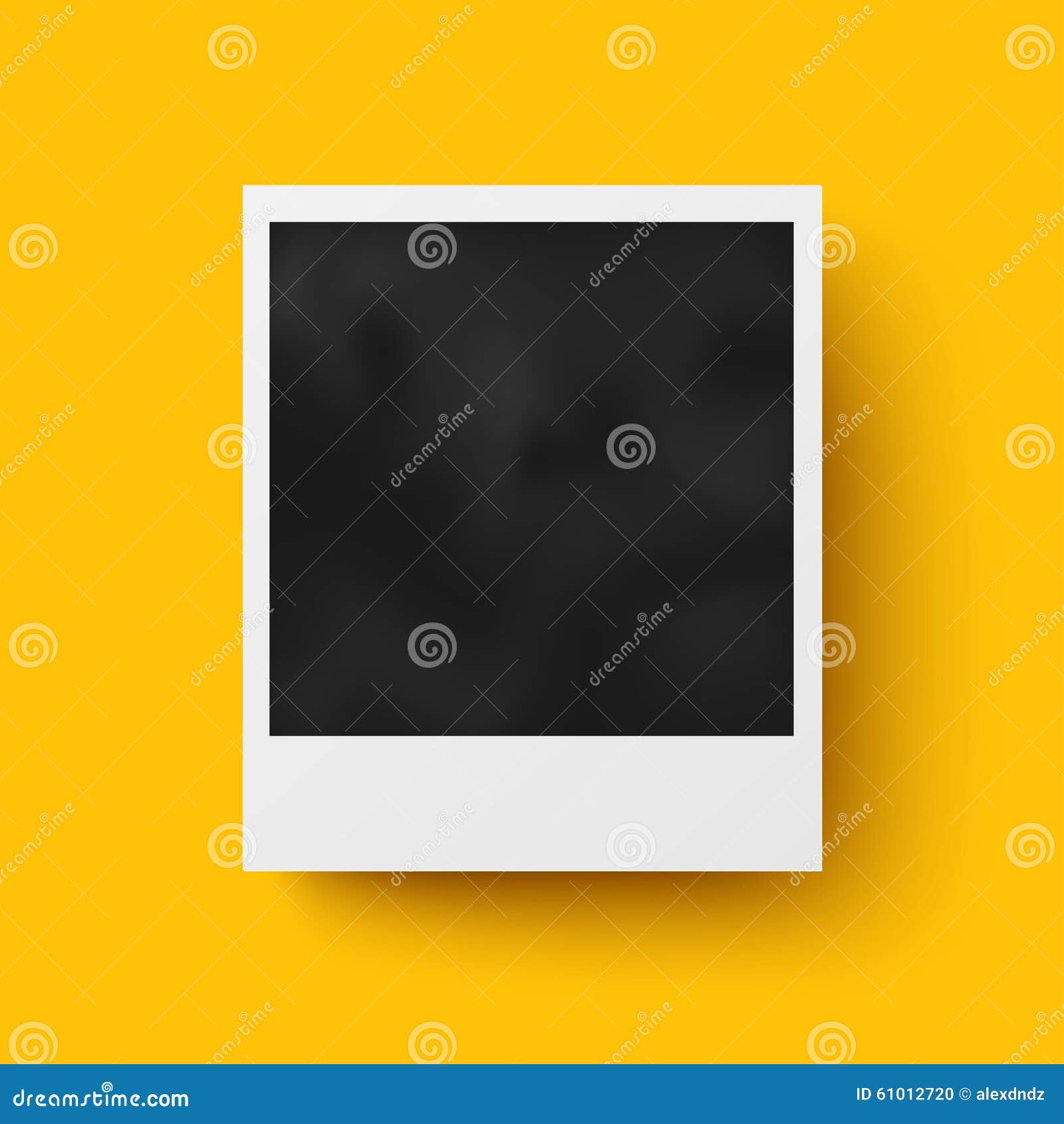 Realistic Photo Frame with Shadow Vector Design Stock Vector ...