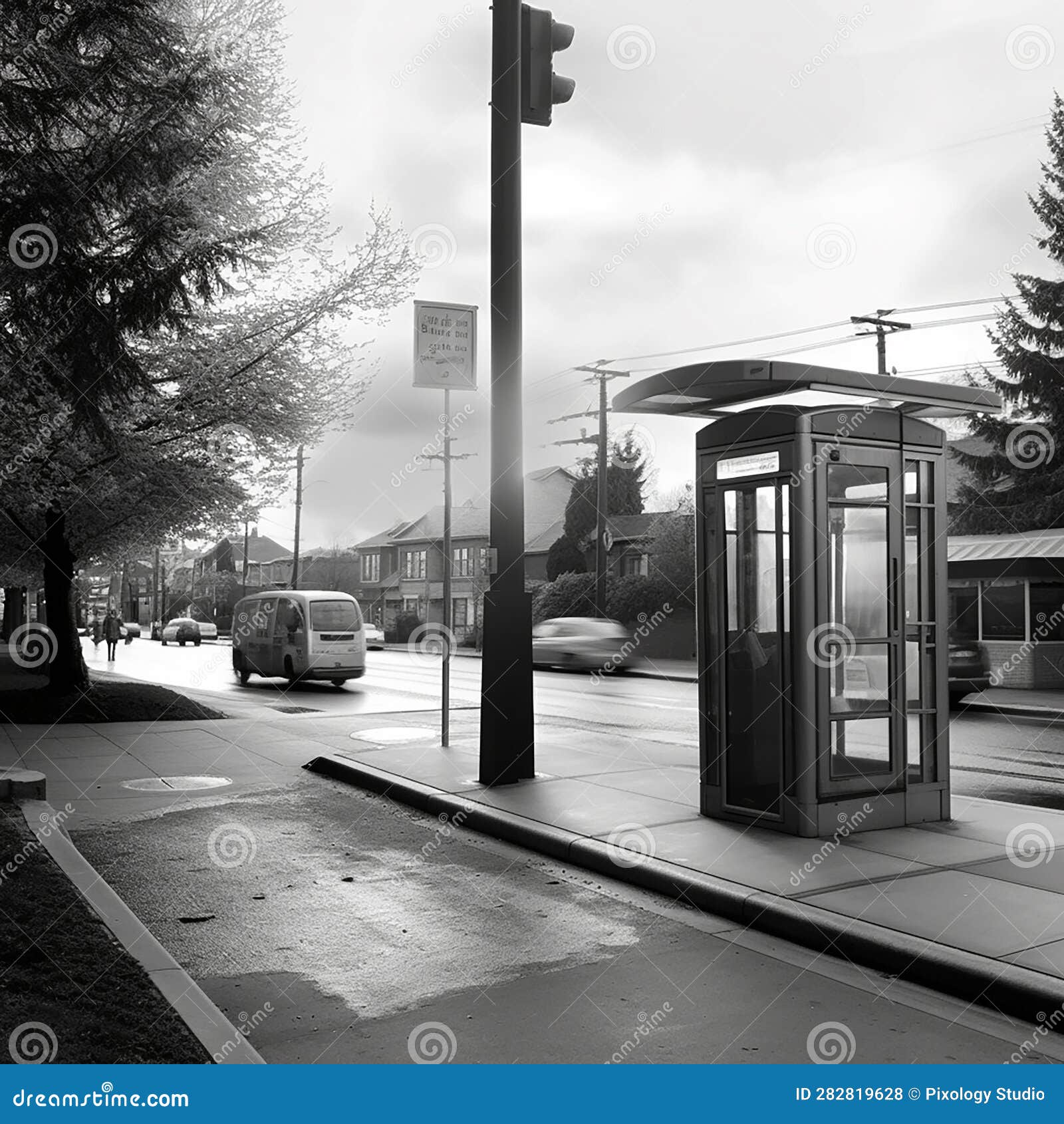 A Realistic Picture of a Line Outside a Phone Booth, on the Sideways AI ...
