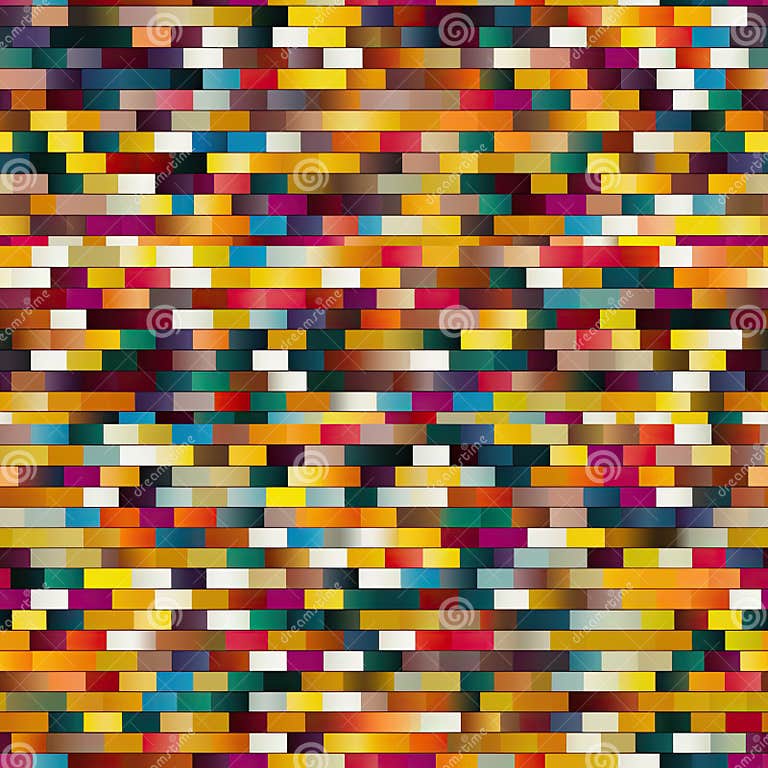 Realistic Pixel Patterns Texture Background Stock Illustration ...