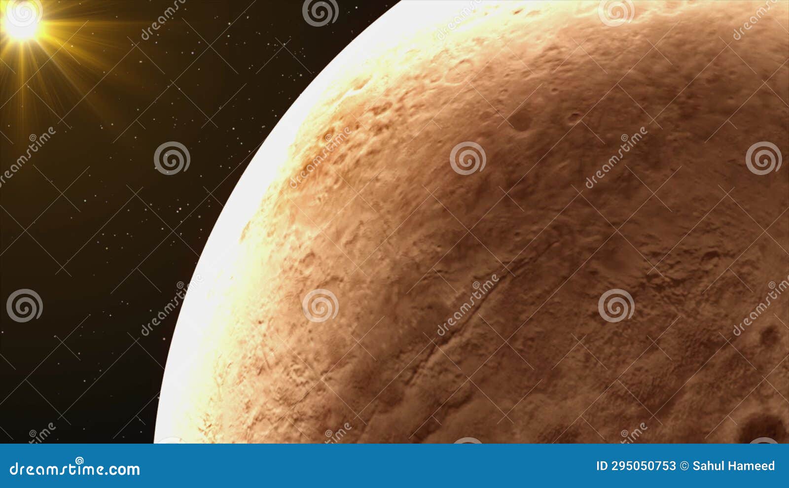 Realistic Pluto Planet Animation with Seamless Loop Stock Video - Video ...