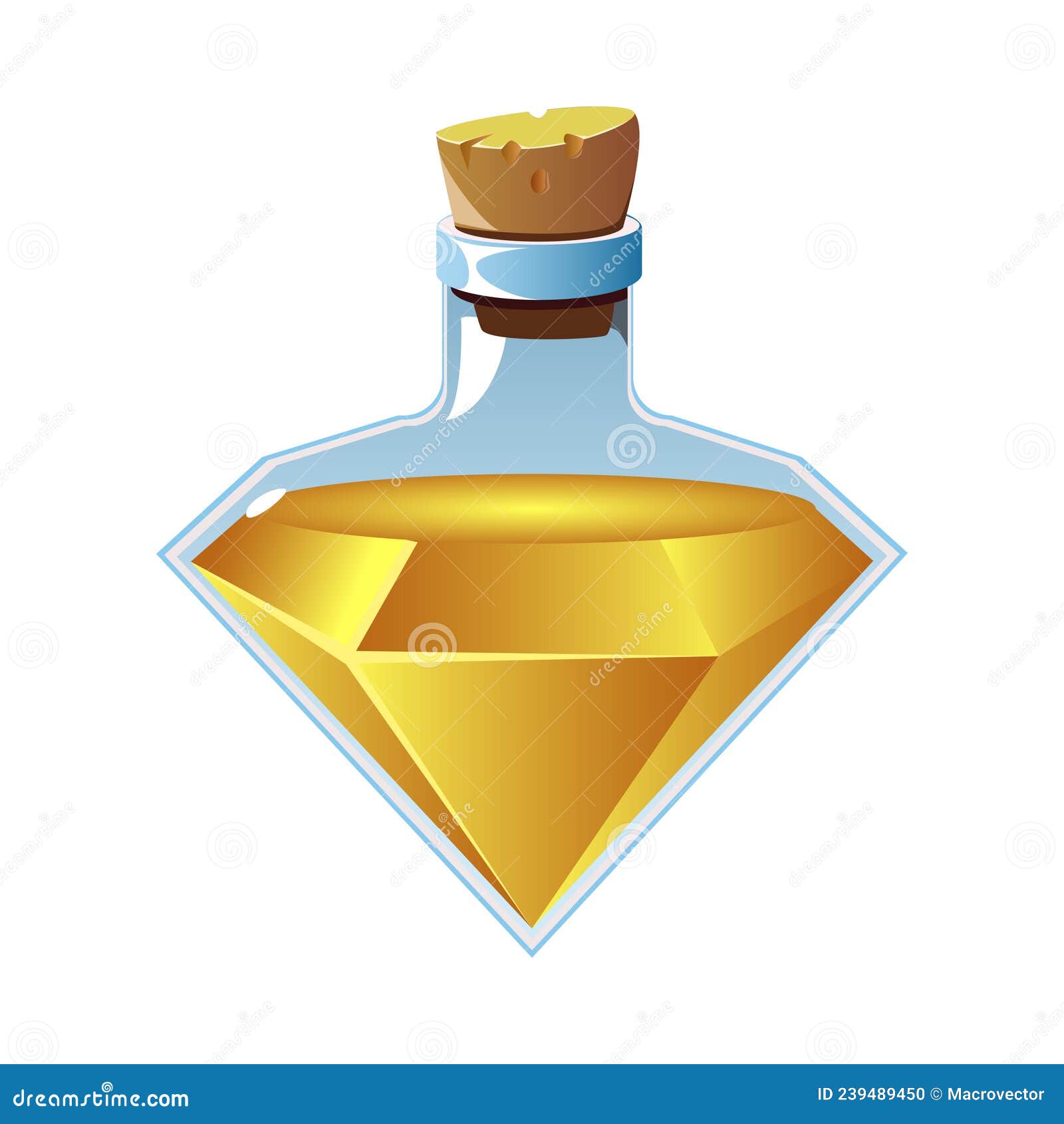 Realistic Potion Illustration Stock Vector - Illustration of recreation ...